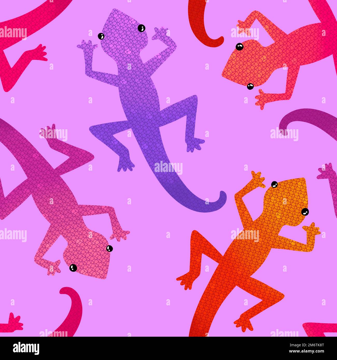 Printable Lizard Pattern