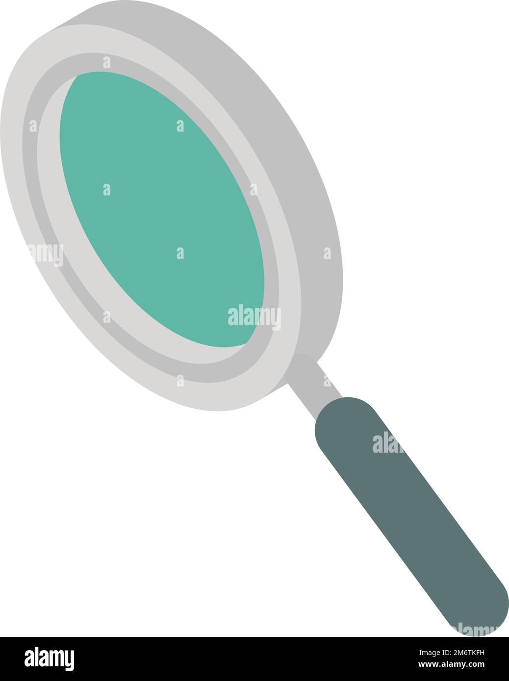 isometric magnifier icon Stock Vector Image & Art - Alamy