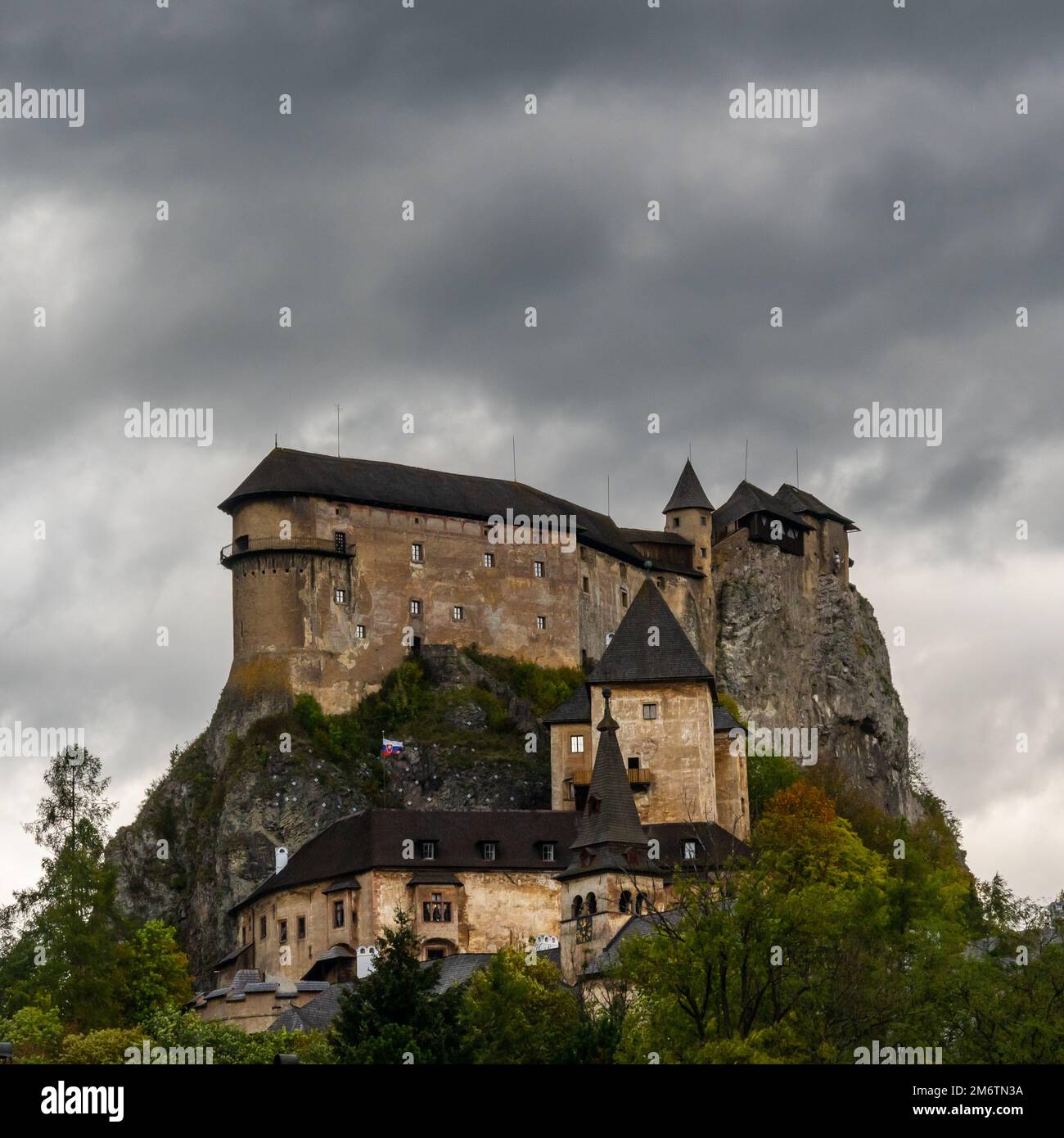 Medieval orava castle oravsky hi-res stock photography and images - Alamy