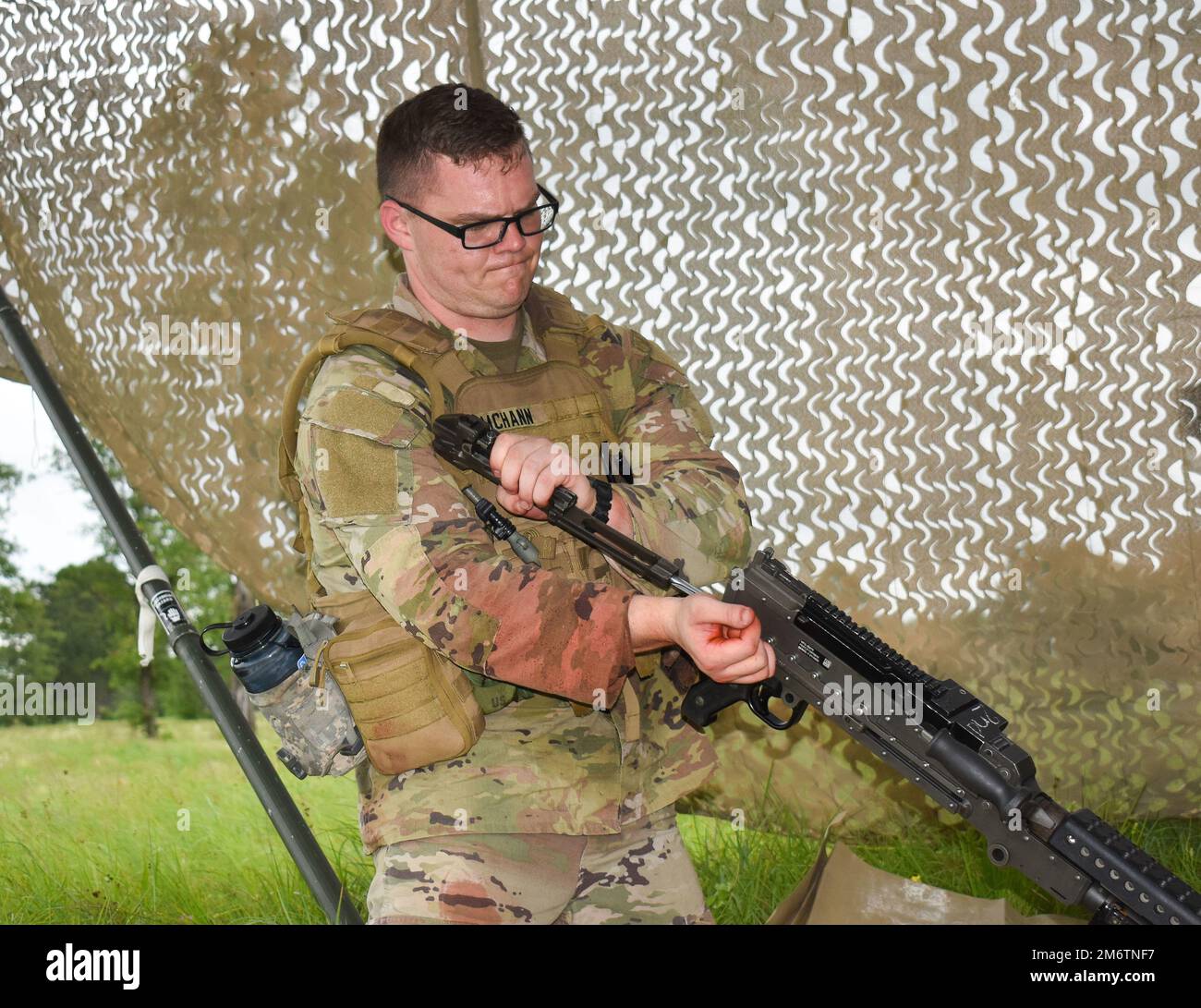Sgt. Christopher Mchann, 136th Regional Training Institute, Texas Army ...