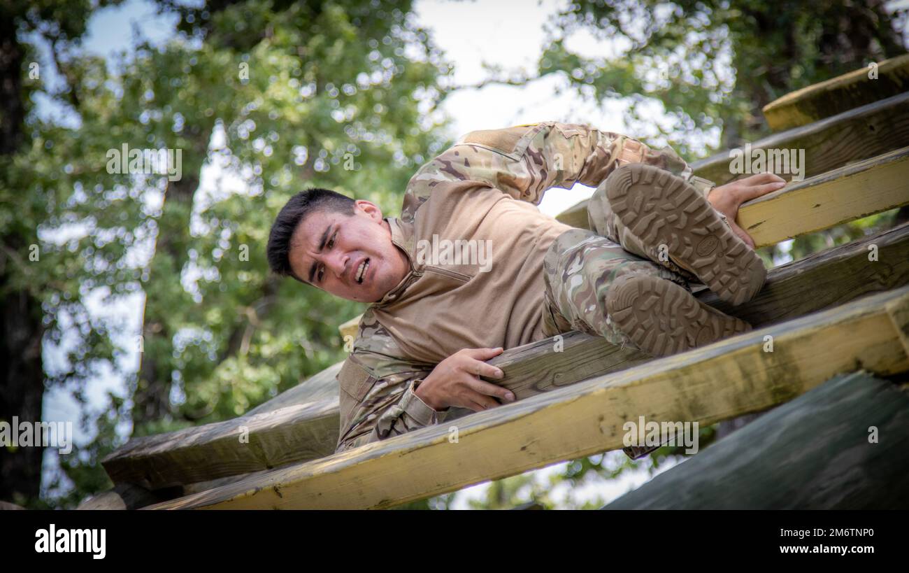 Chilean Marine Lance Cpl. Angel Andrés Vásquez Sagredo, navigates the ...