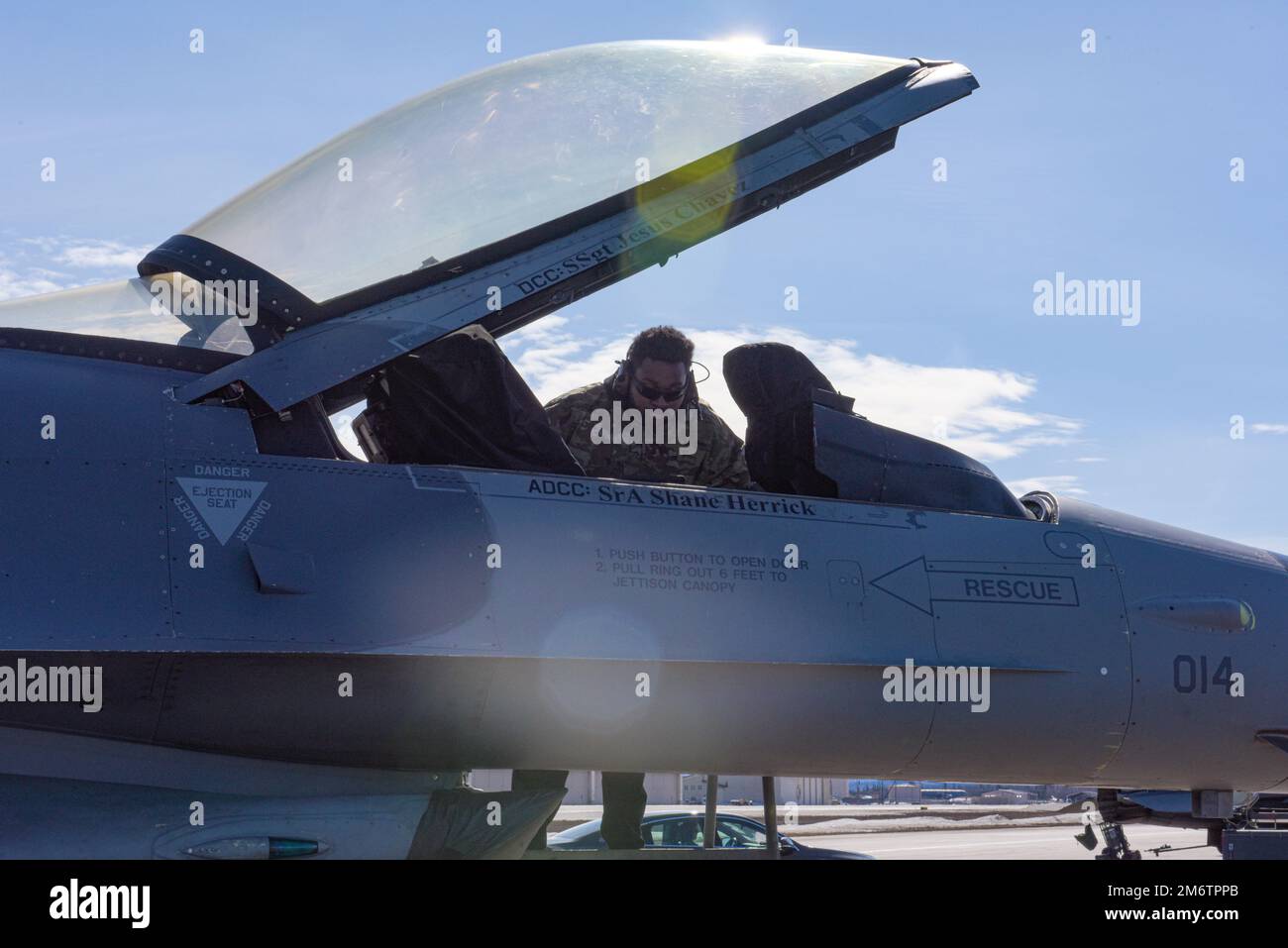 U.S. Air Force Senior Airman Rafel Eddinfield, 36th Aircraft ...