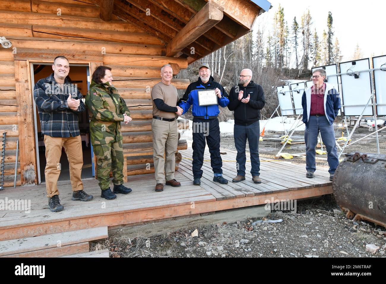 Representatives from 11 different nations participating in the Arctic ...