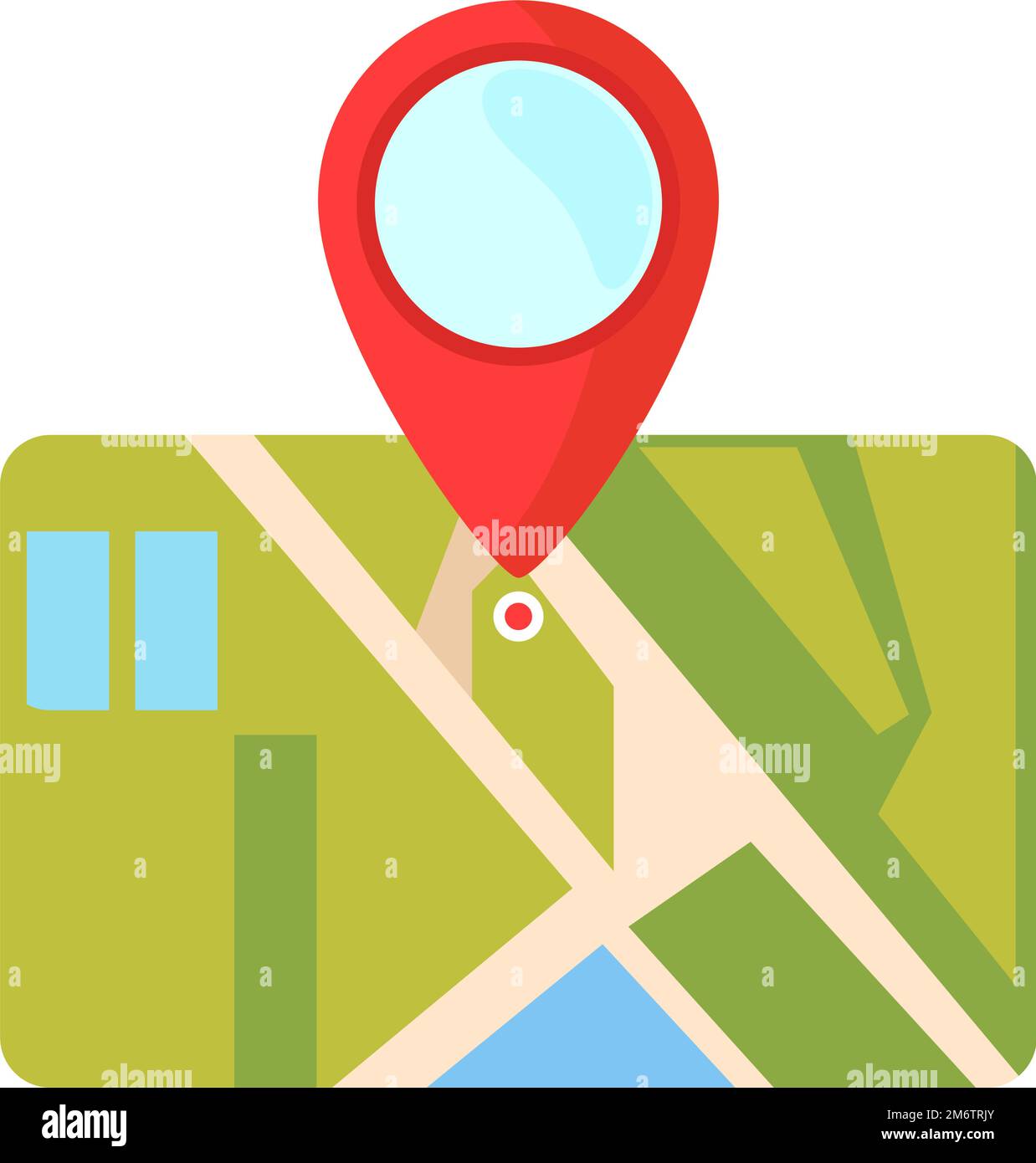 you are here map location Stock Vector Image & Art - Alamy