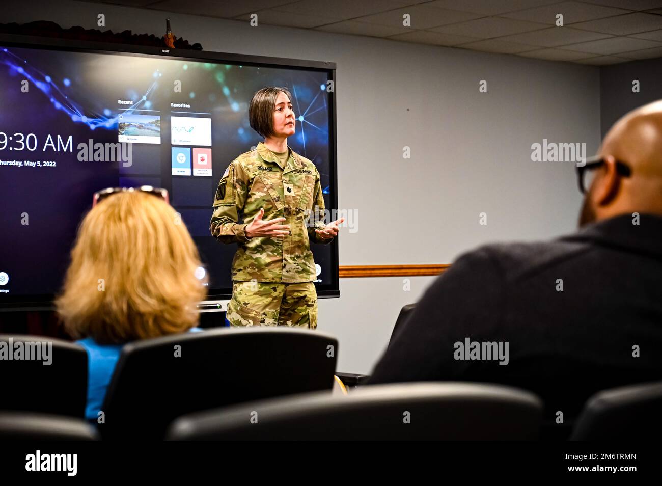 U.S. Army Lt. Col. Dawn Opland, Army Support Activity Fort Dix, deputy ...