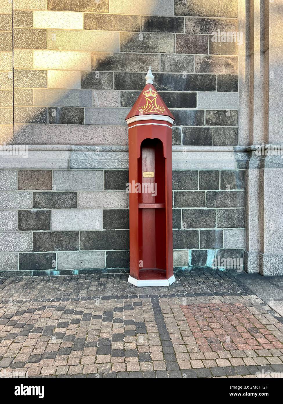 Guard house of the royal, Danish bodyguard Stock Photo - Alamy
