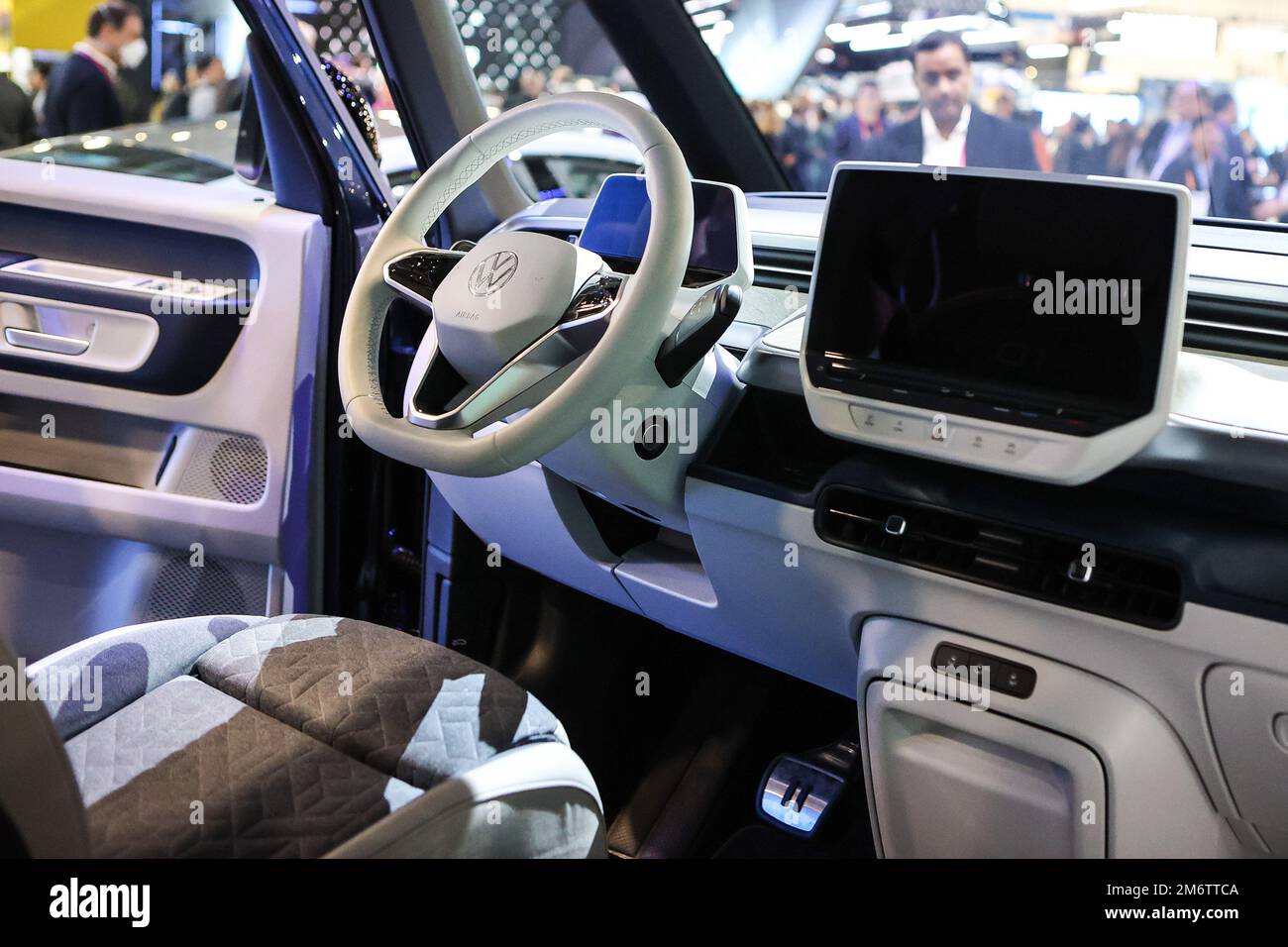 Las Vegas, NV, USA. 5th Jan, 2023. An interior view of the Volkswagen ...
