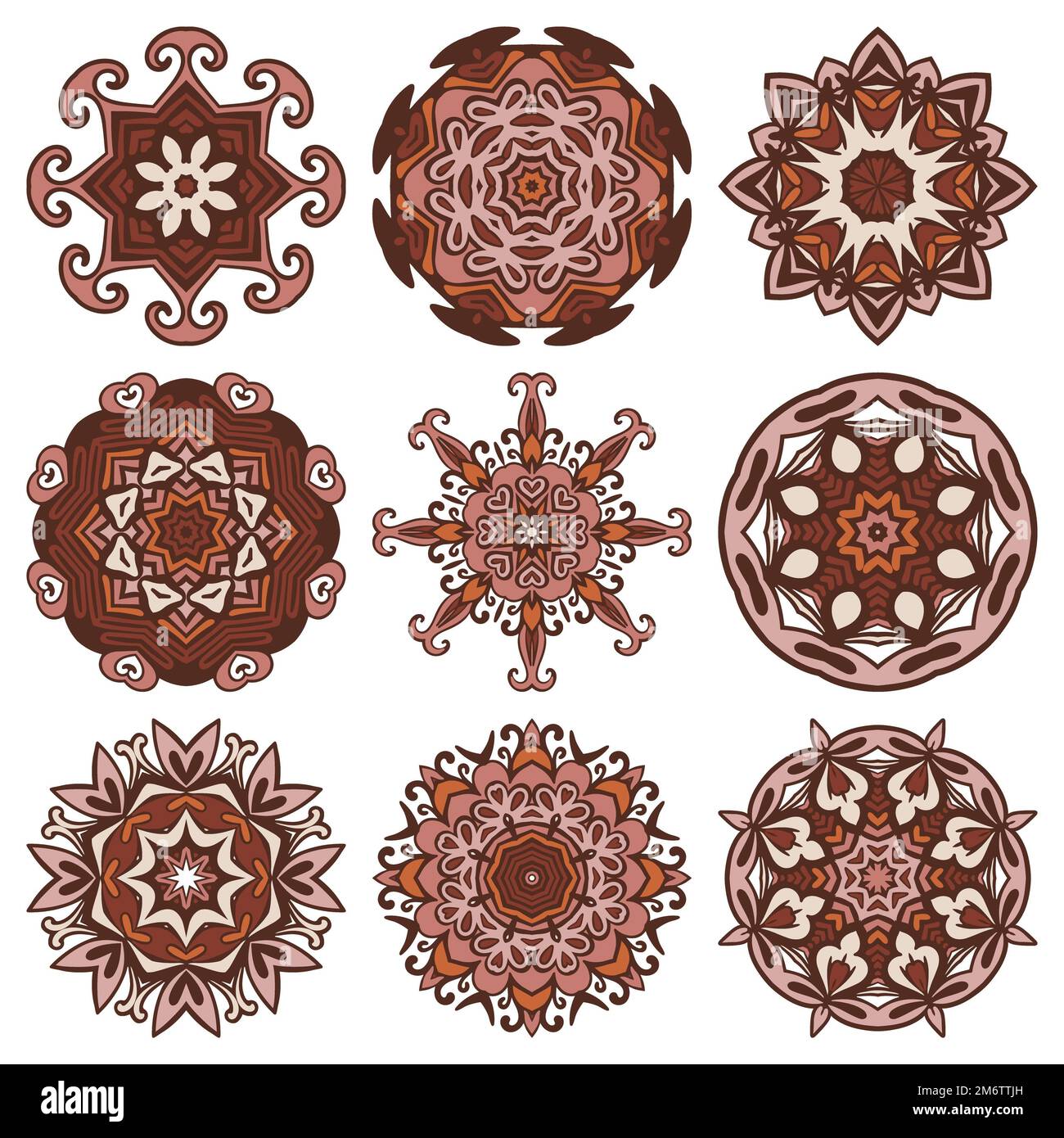 Ornamental mandalas hi-res stock photography and images - Alamy