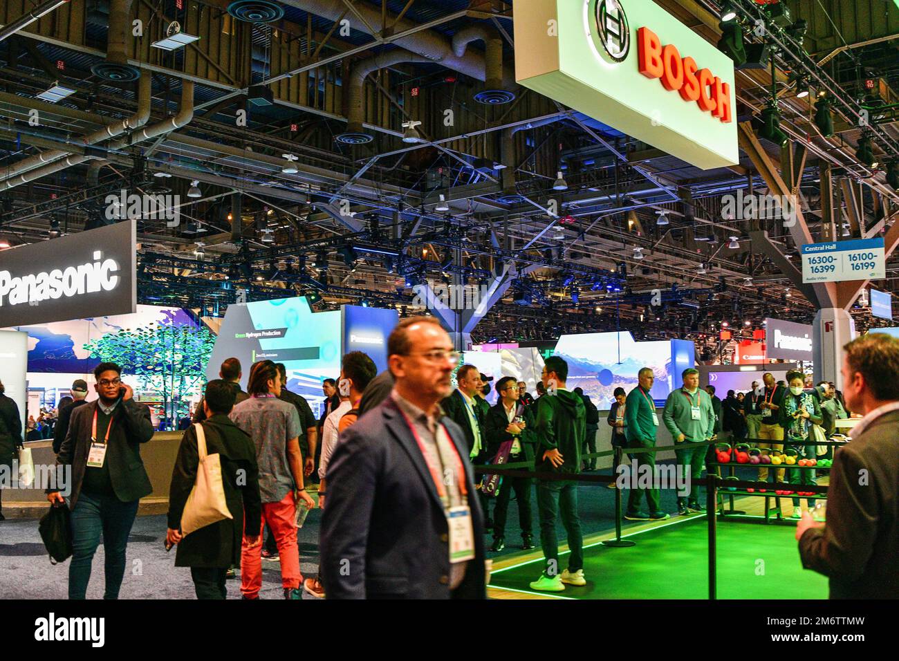 Las Vegas, NV, USA. 5th Jan, 2023. View of CES 2023 at the Las Vegas ...