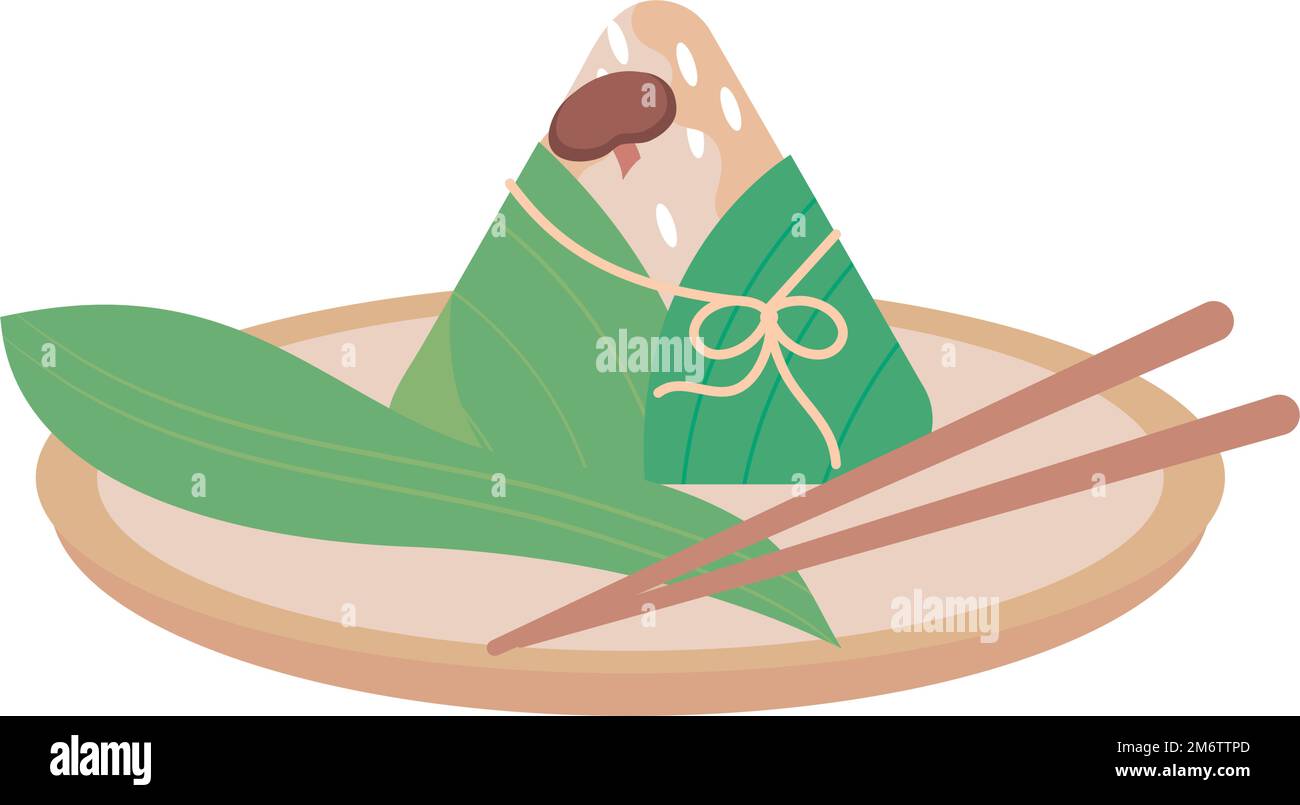 chinese traditional zongzi Stock Vector Image & Art - Alamy