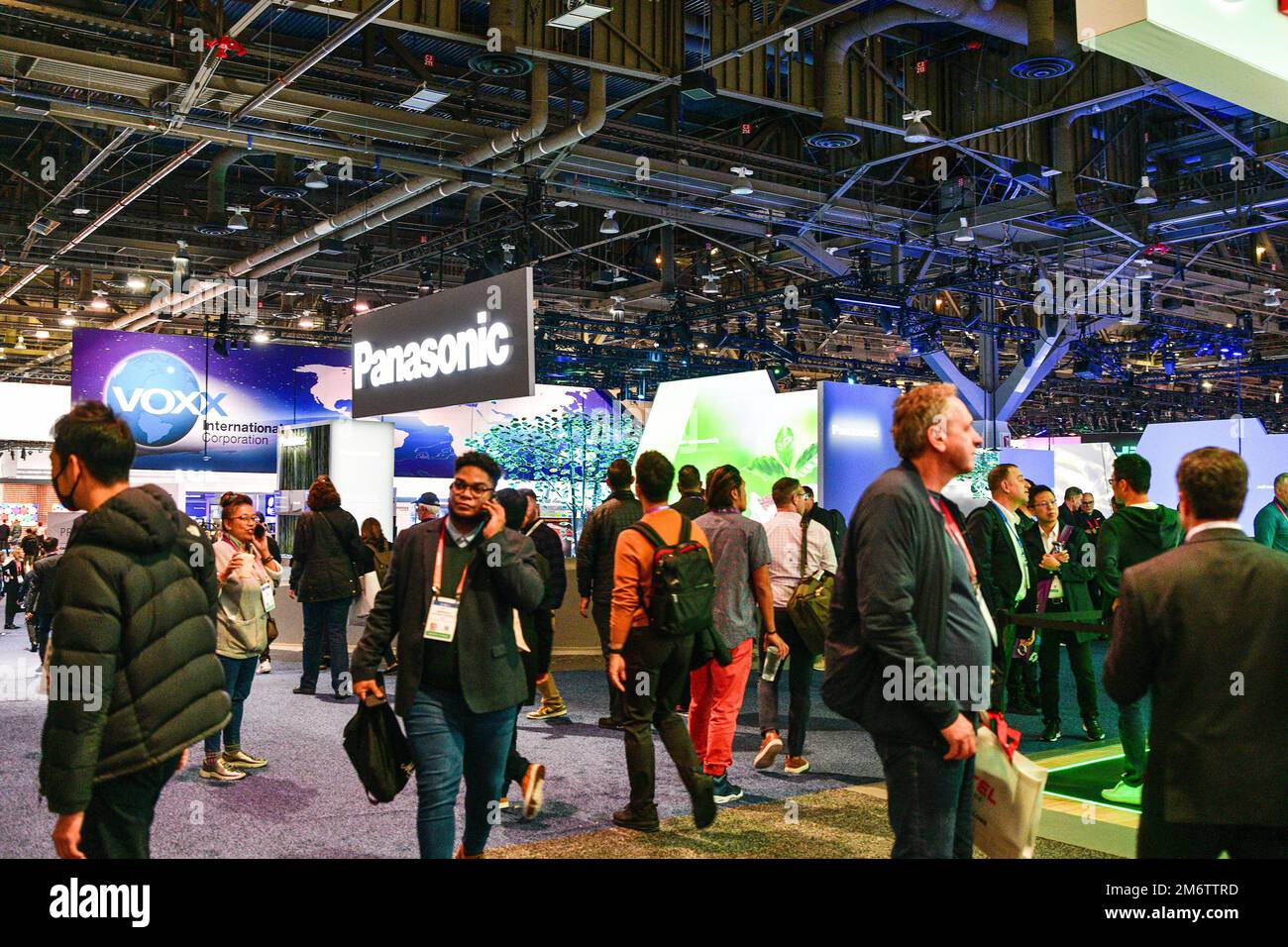 Las Vegas, NV, USA. 5th Jan, 2023. View of CES 2023 at the Las Vegas ...