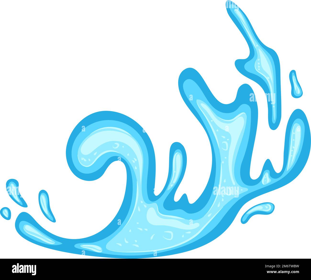 H2o motion Stock Vector Images - Alamy