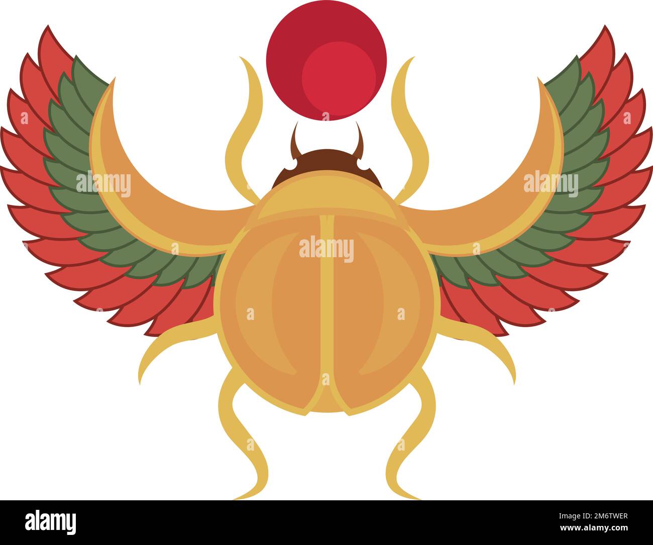 Egyptian scarab icon Stock Vector Image & Art - Alamy
