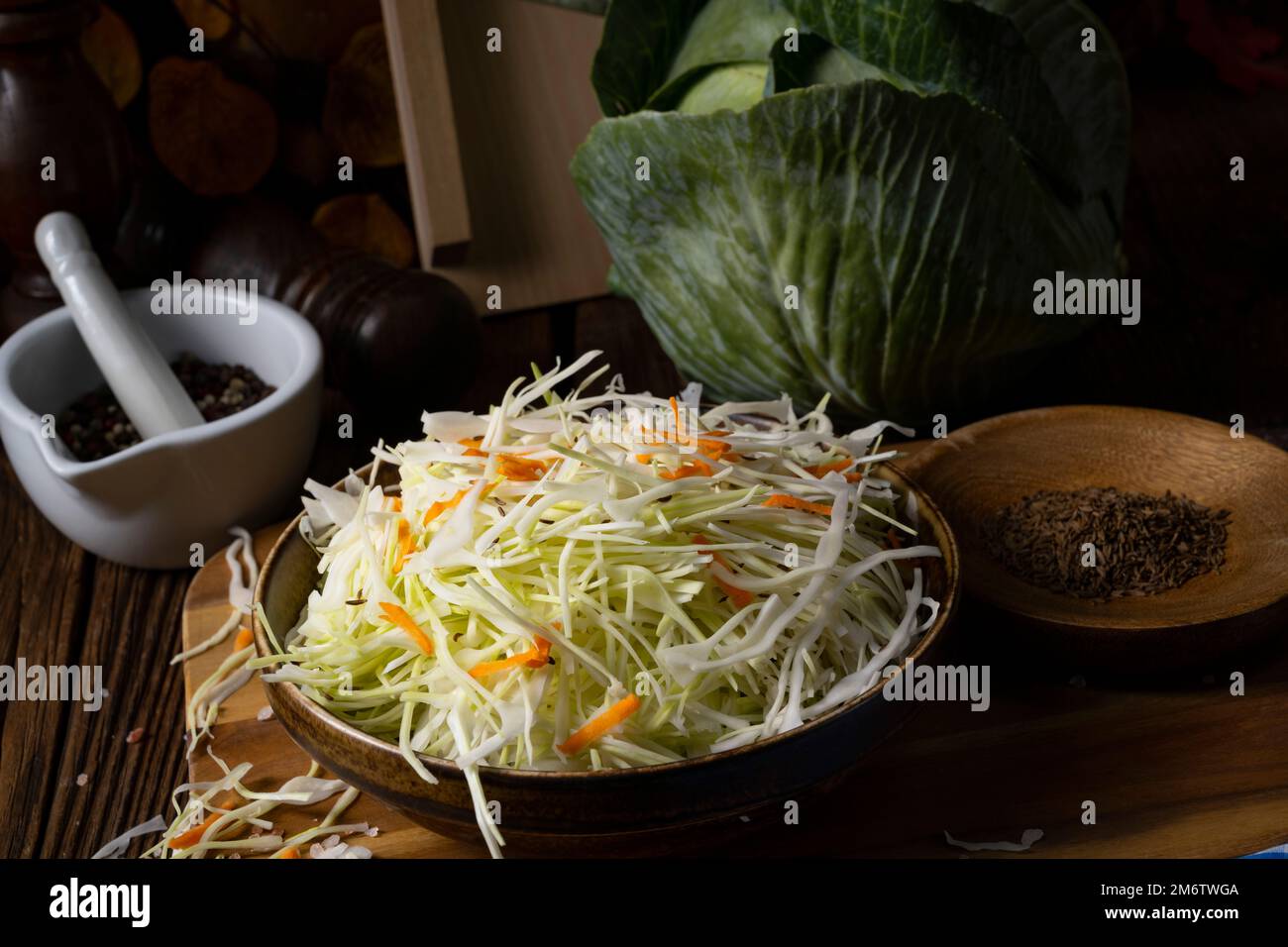 Delicious sauerkraut Polish style Stock Photo - Alamy