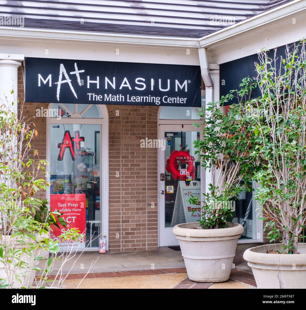 NEW ORLEANS, LA, USA - JANUARY 3, 2023: Front of Mathnasium math ...