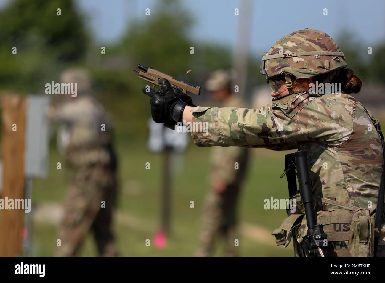 1st Lt. Janel Tracy, B. Troop, 2-12 Cavalry Regiment, 1st Armored ...