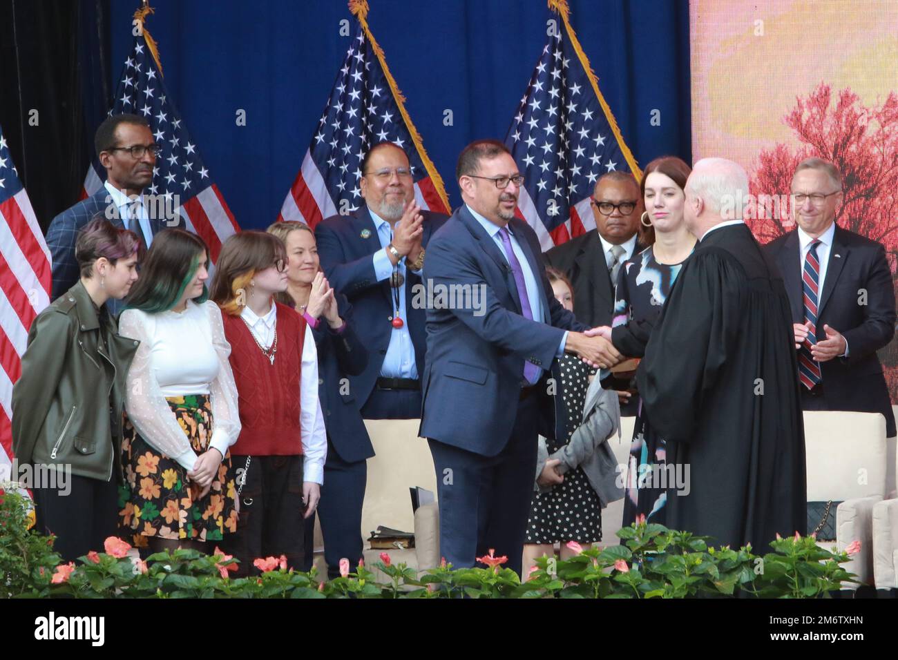 Phoenix, Arizona on January 5, 2022. Secretary of State-Elect Adrian ...