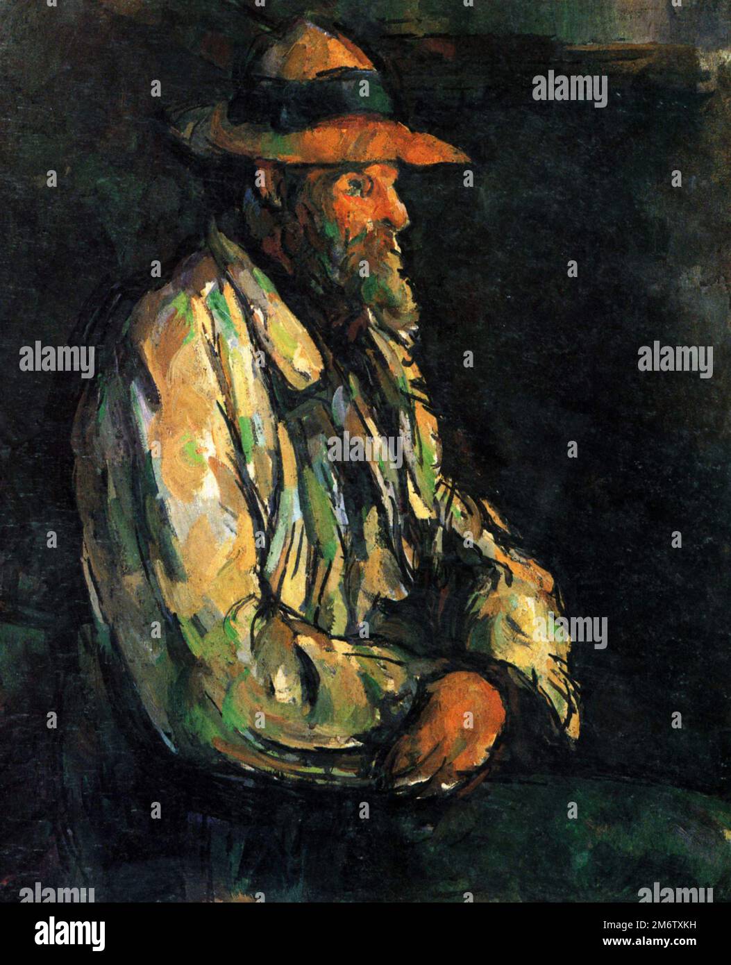 Portrait of the Gardiner Vallier painted by French impressionist Paul ...