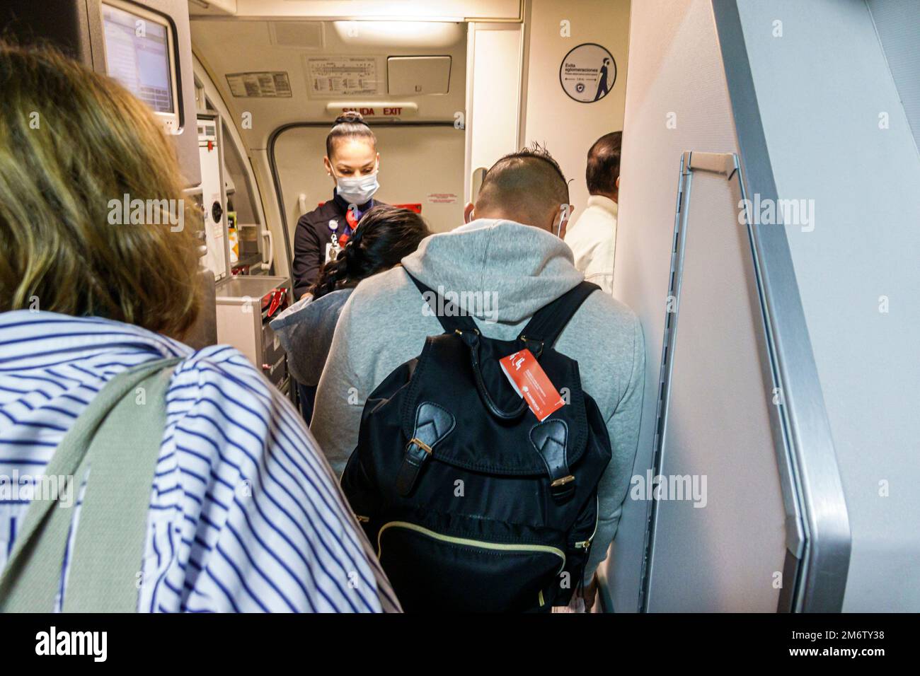 Miami Florida,MIA International Airport,terminal concourse gate area ...