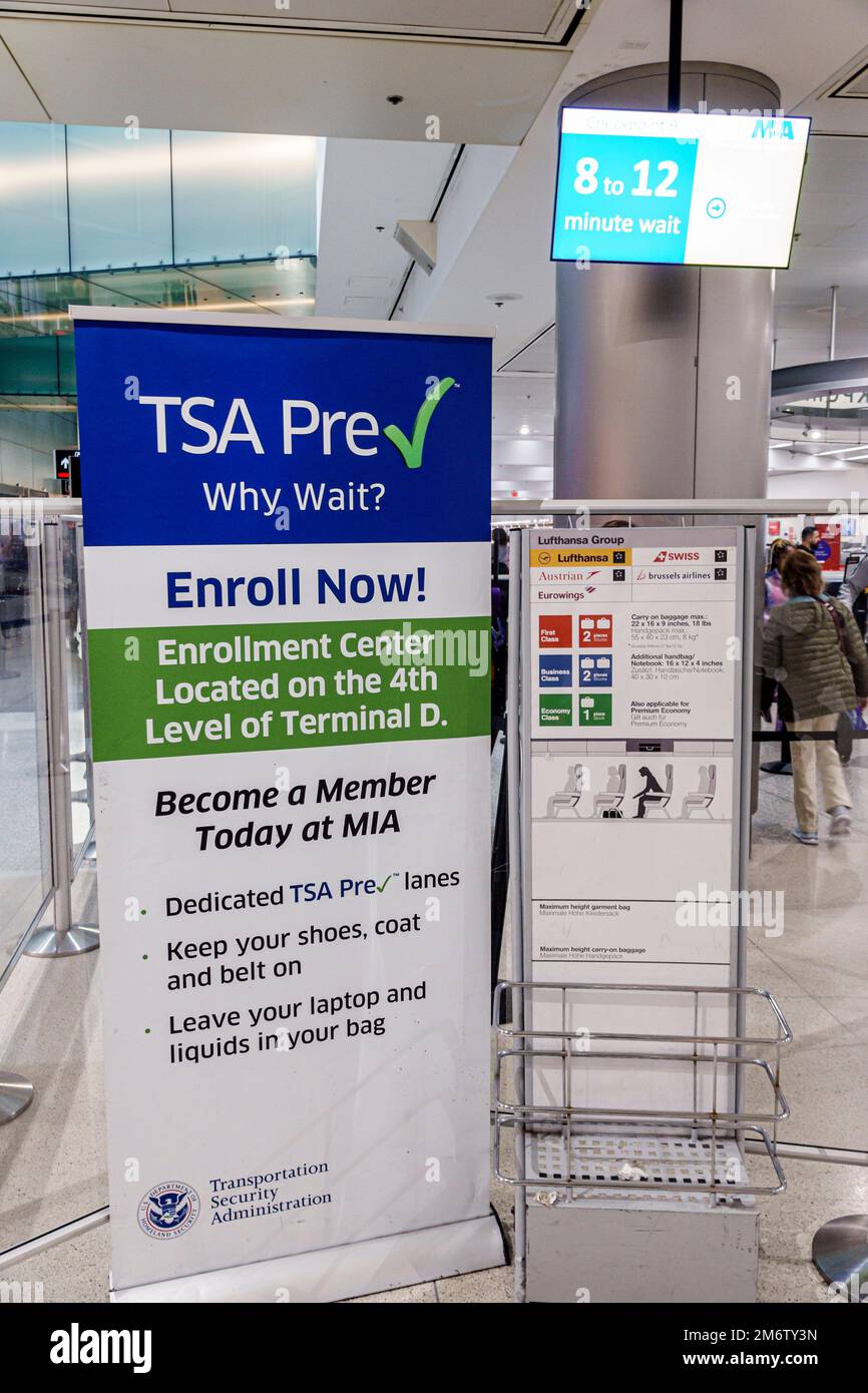 Miami international airport mia terminal concourse gate area hi-res ...
