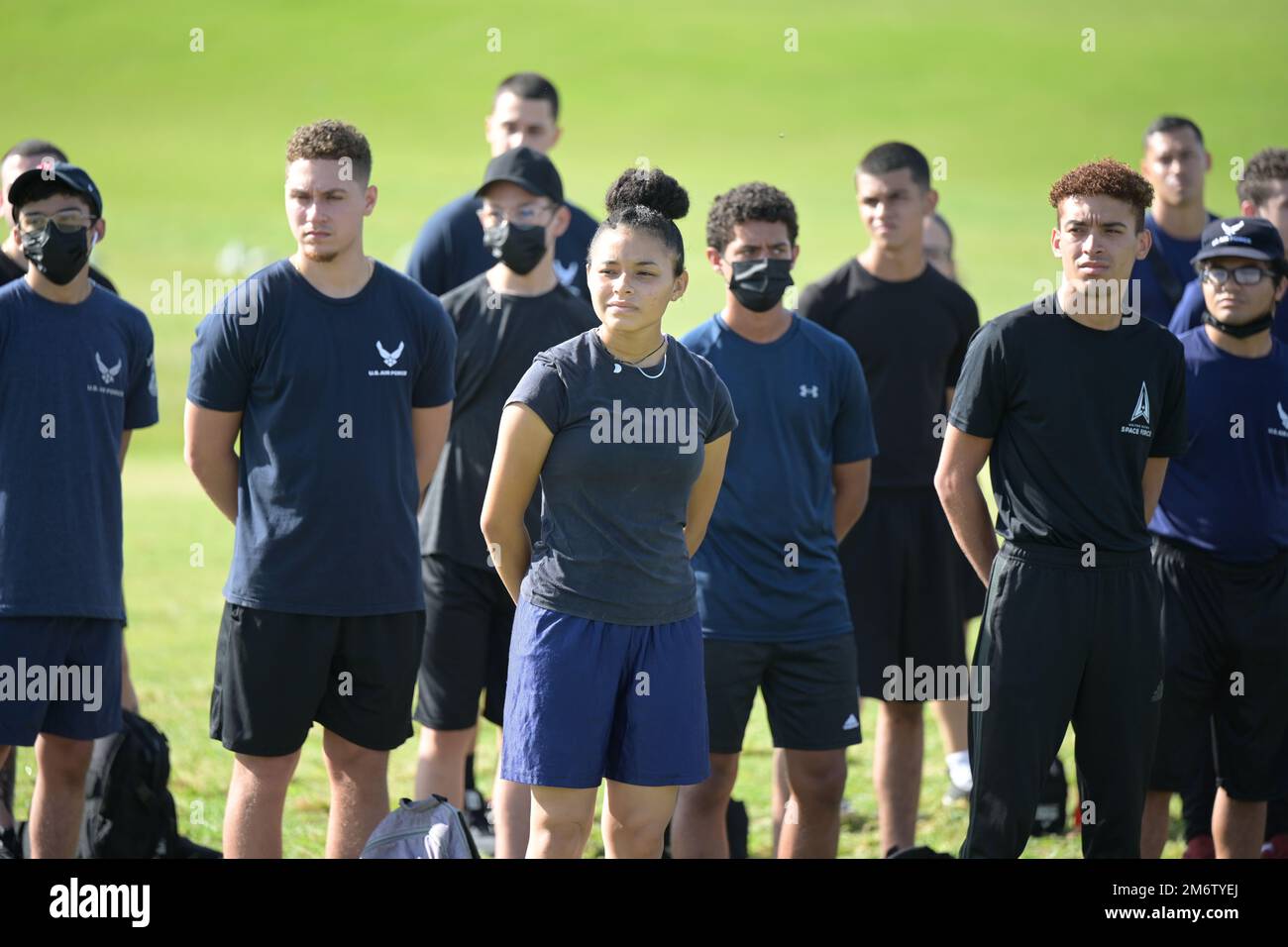 Cadets from Air Force Reserve Officer Training Corps Detachment 755 ...