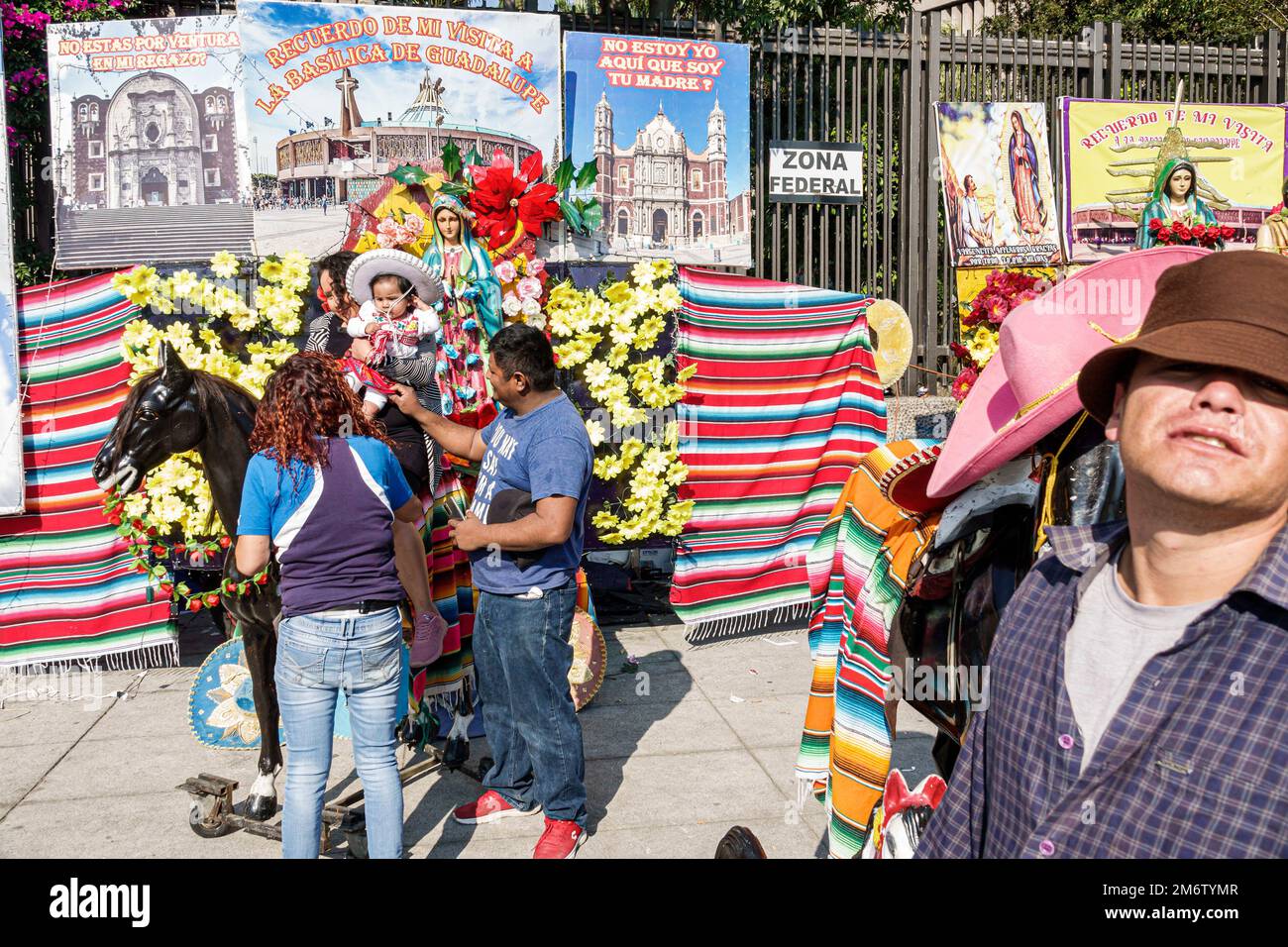 Mexico City,Day of the Virgin of Guadalupe pilgrimage pilgrim pilgrims ...