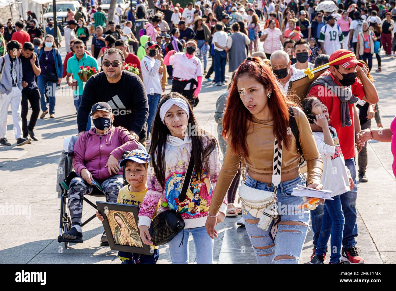 Mexico City,Day of the Virgin of Guadalupe pilgrimage pilgrim pilgrims ...