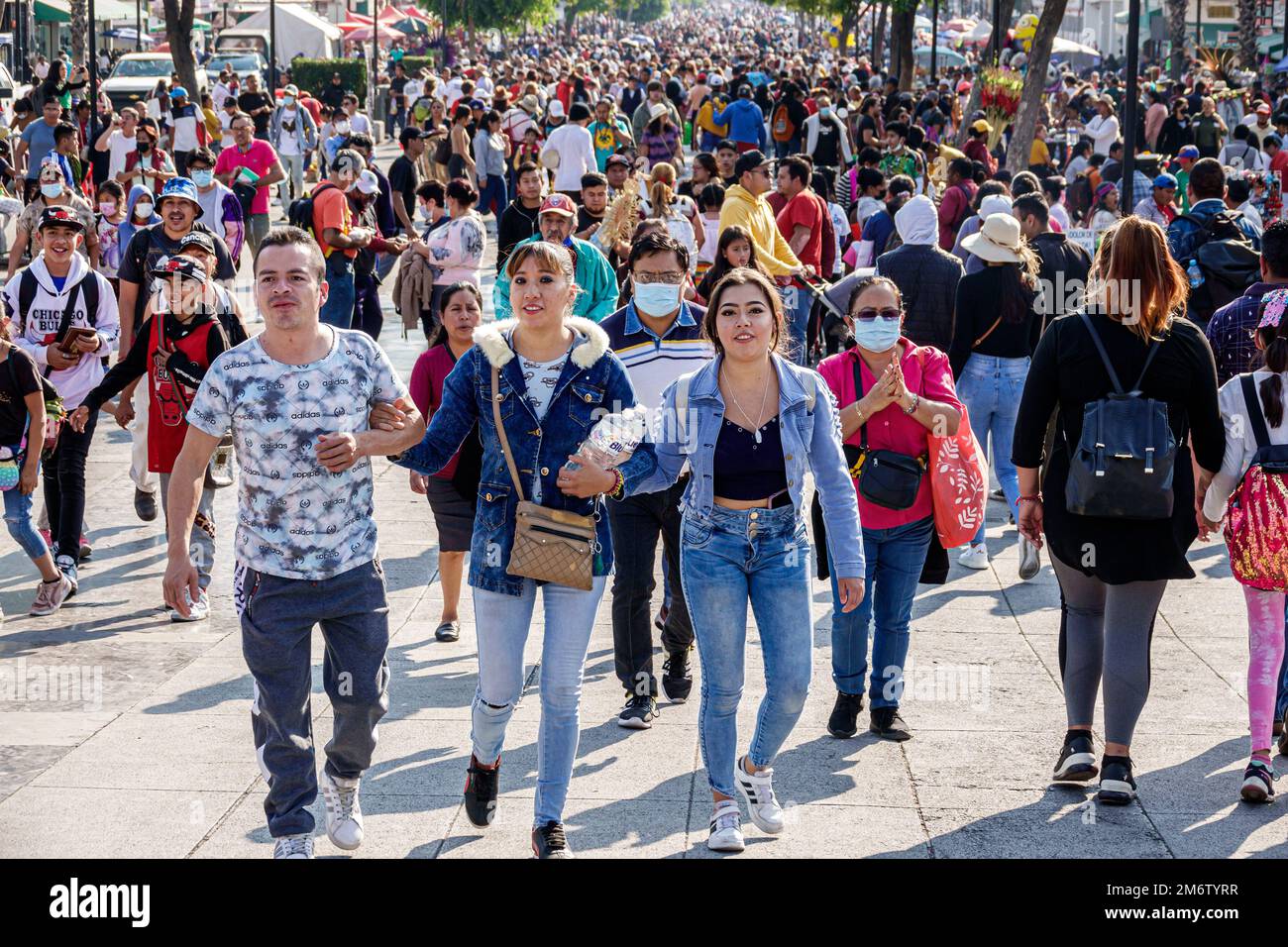 Mexico City,Day of the Virgin of Guadalupe pilgrimage pilgrim pilgrims ...