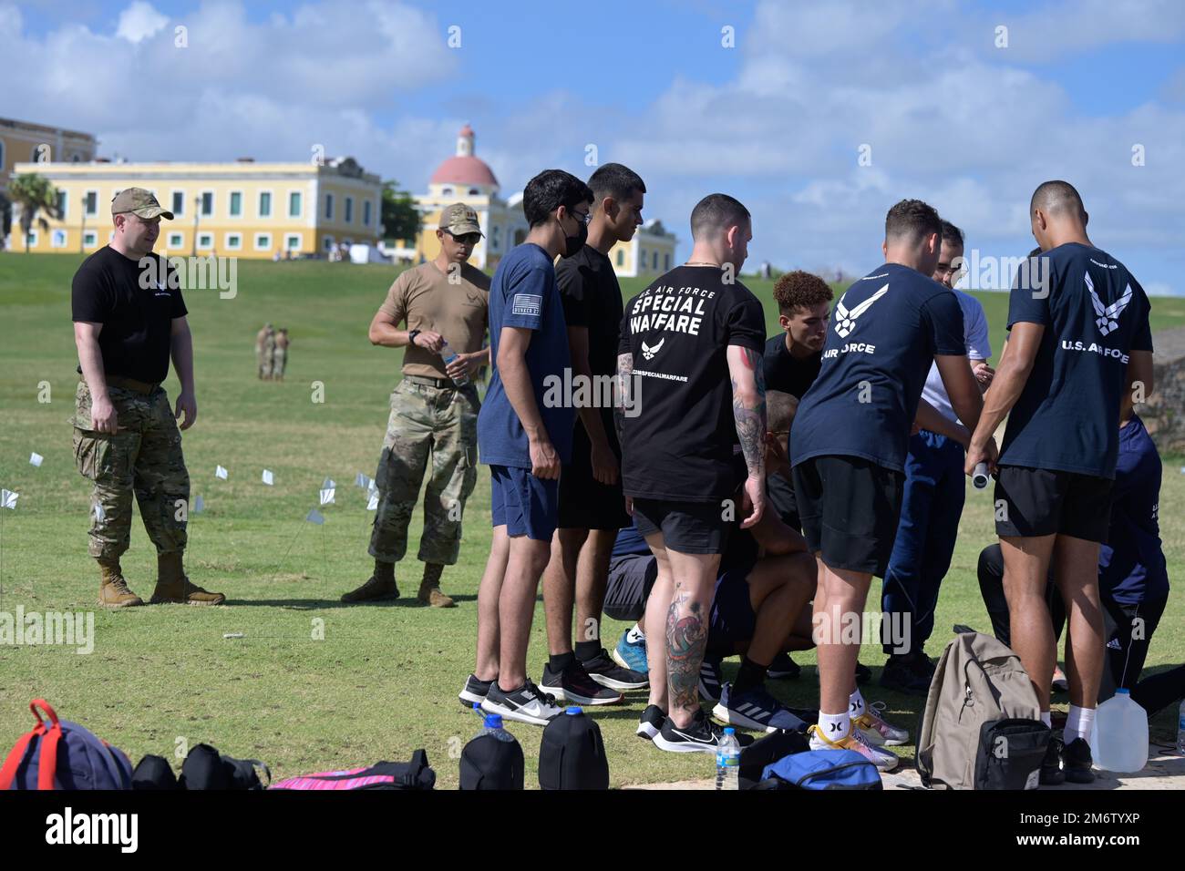 Cadets from Air Force Reserve Officer Training Corps Detachment 755 ...