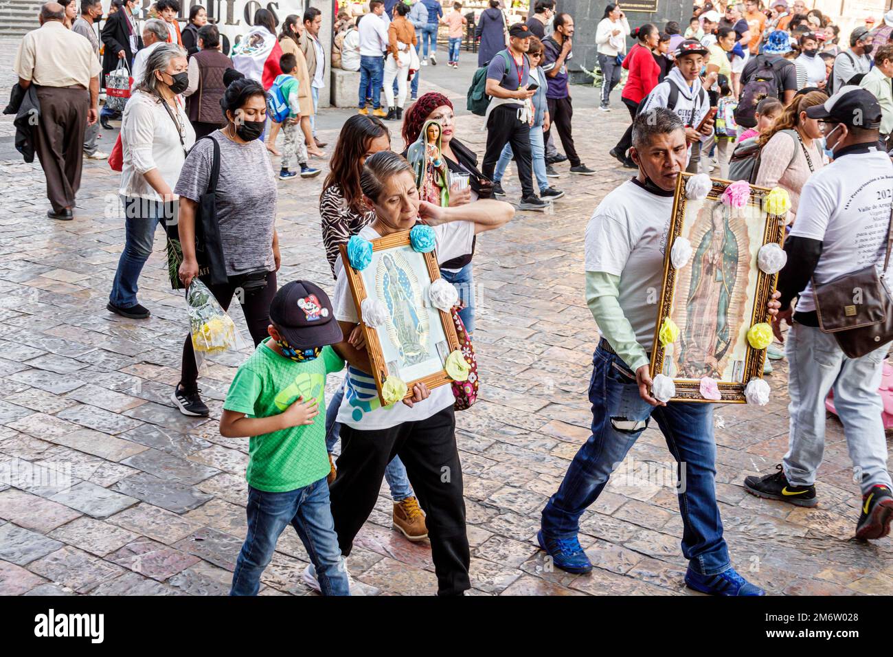 Mexico City,Day of the Virgin of Guadalupe pilgrimage pilgrim pilgrims ...