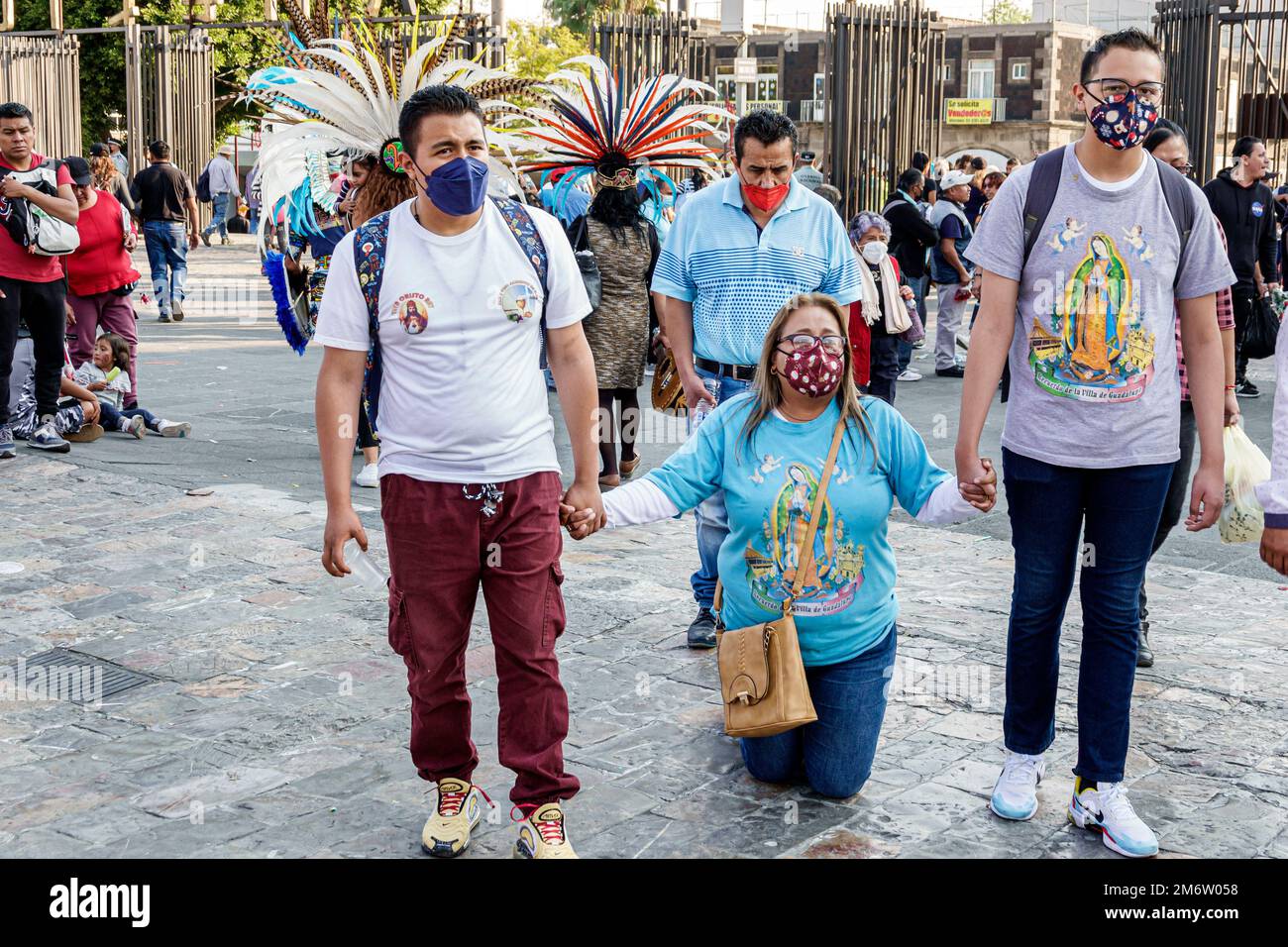 Mexico City,Day of the Virgin of Guadalupe pilgrimage pilgrim pilgrims ...