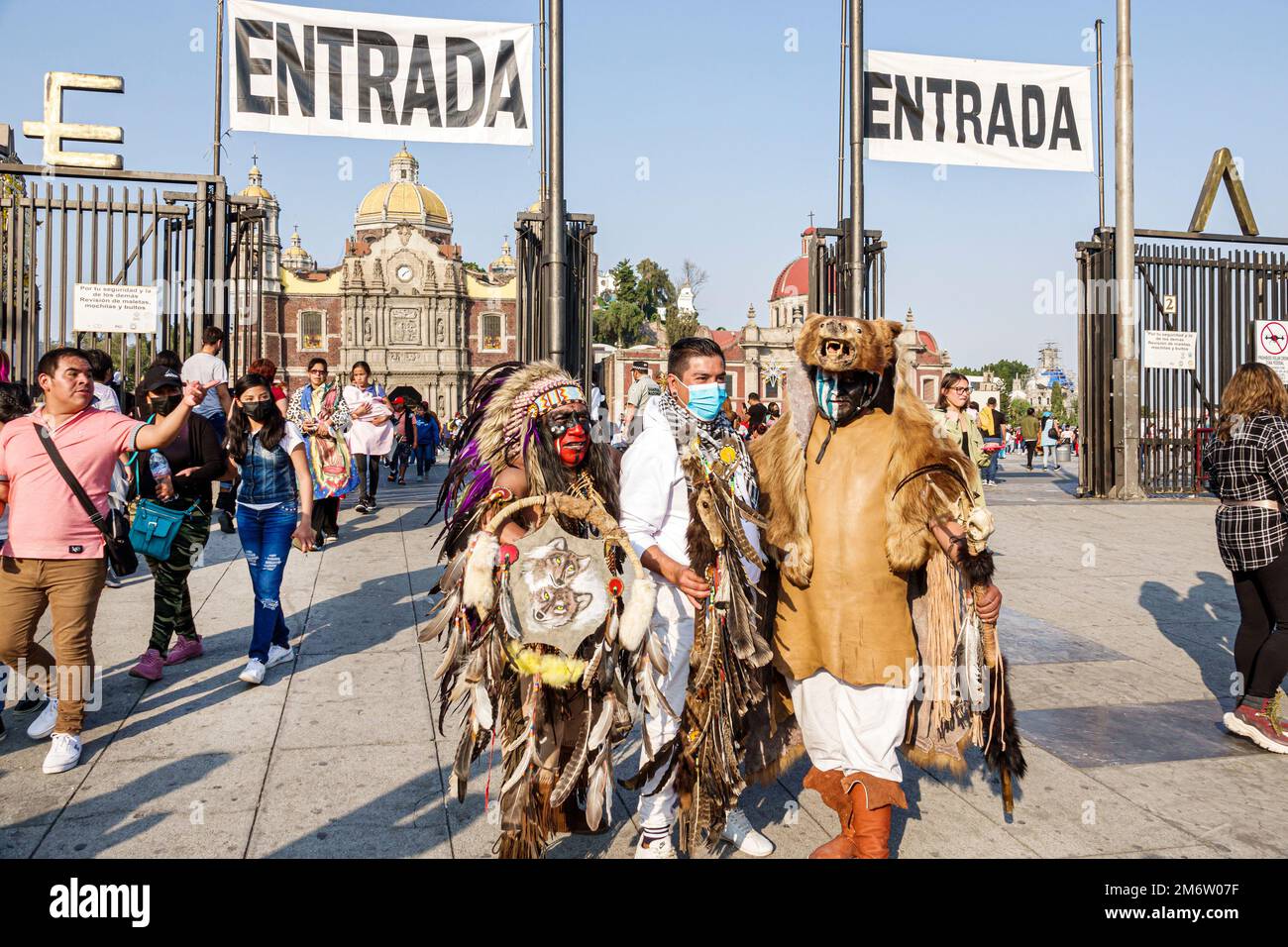 Mexico City,Day of the Virgin of Guadalupe pilgrimage pilgrim pilgrims ...