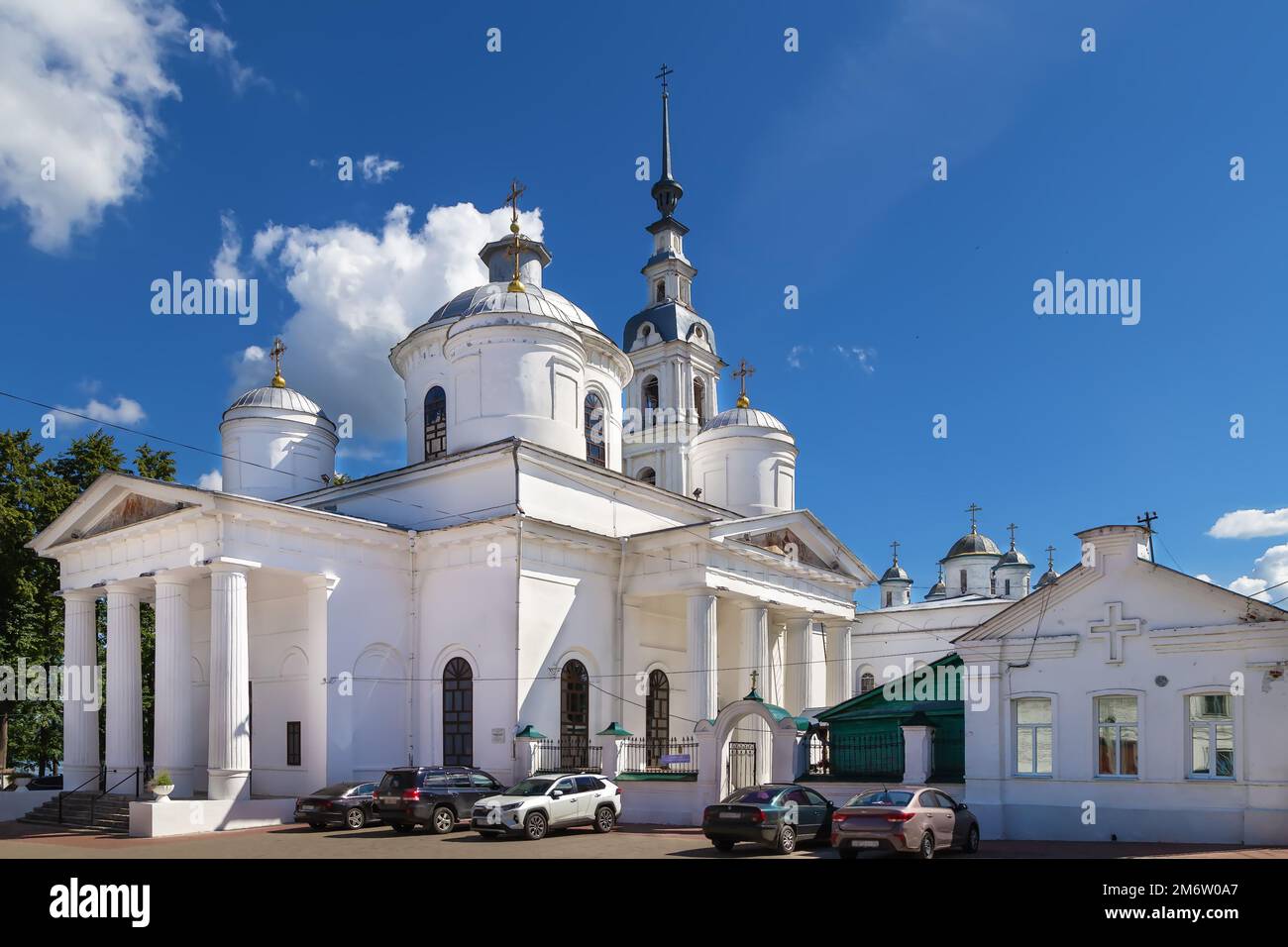 Trinity Cathedral in Kineshma, Russia Stock Photo - Alamy