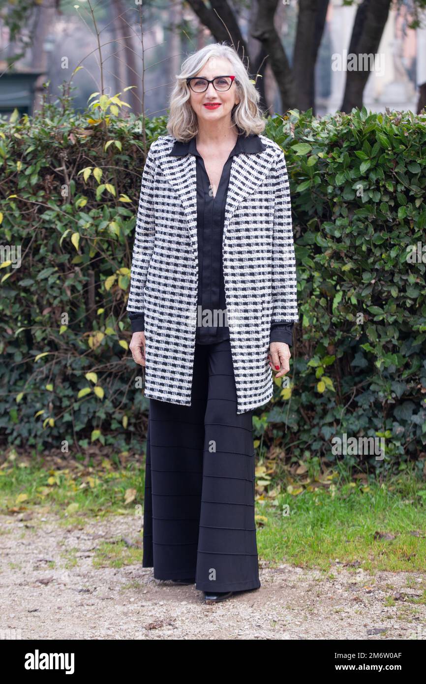 Rome, Italy. 5th Jan, 2023. Actress Lunetta Savino attends the ...