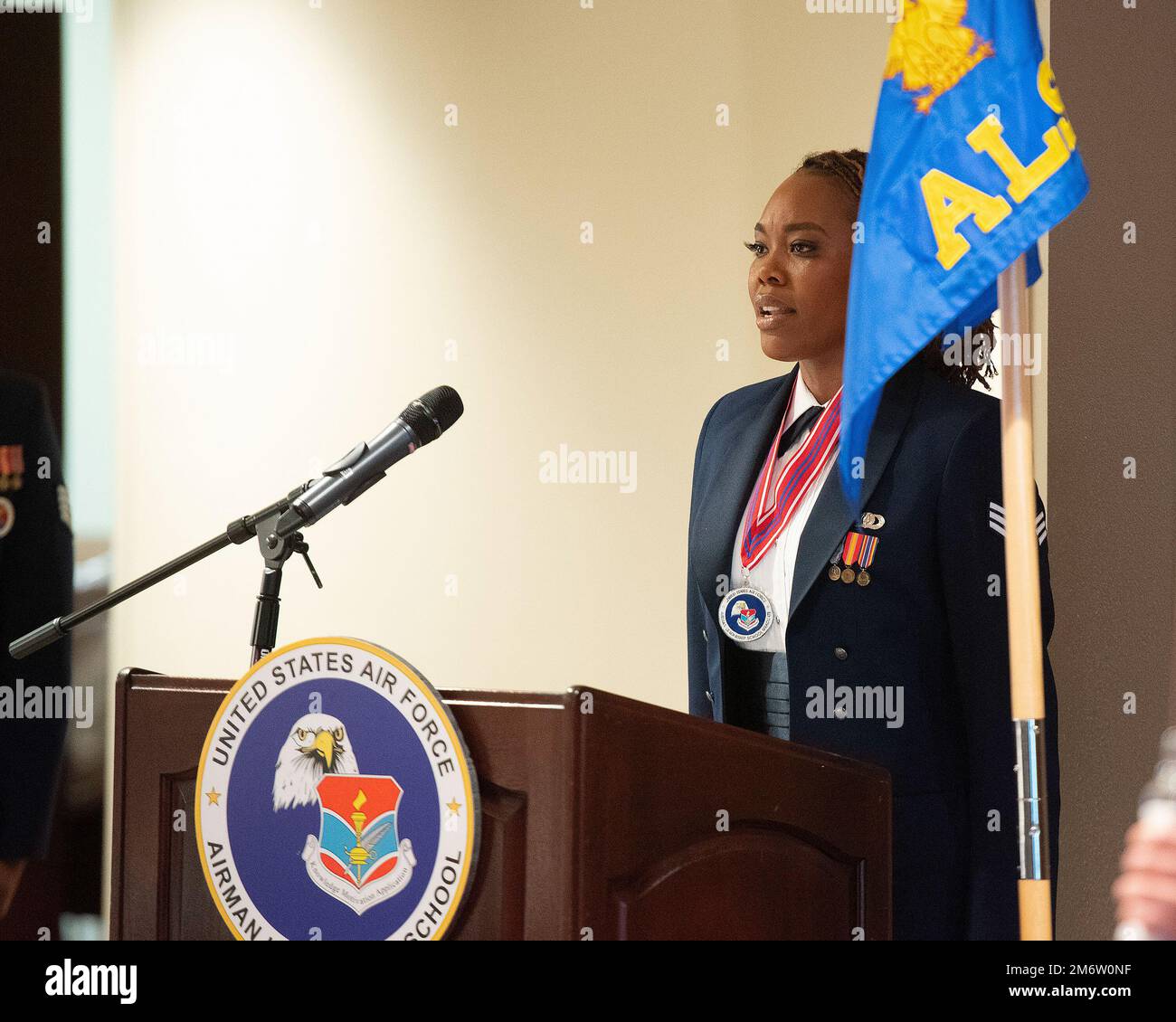 Senior Airman Melan Smartt, Air Force Band of Flight vocalist and a ...