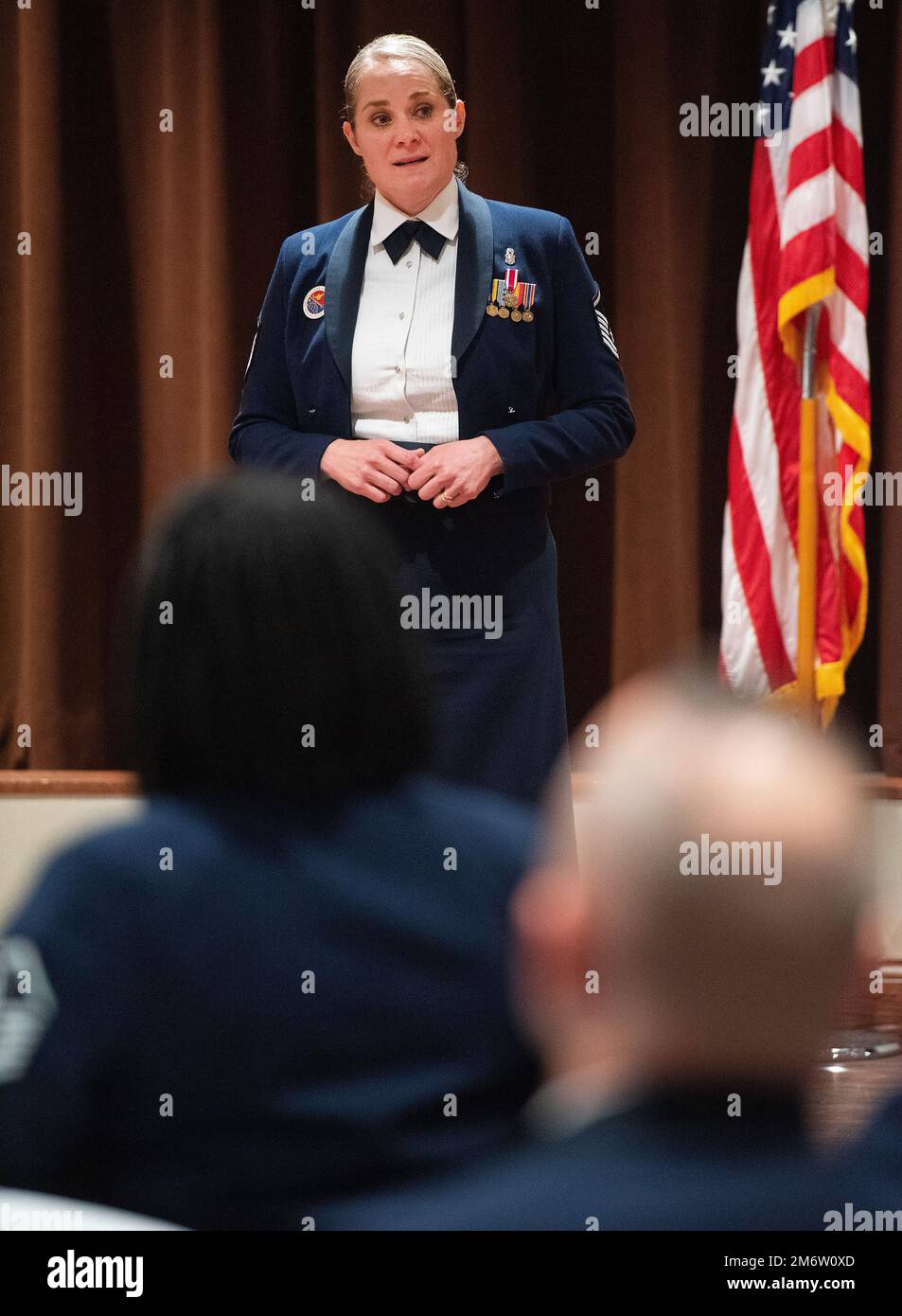 Master Sgt. Kelly Graham, Chief Master Sgt. Grace A. Peterson Airman ...