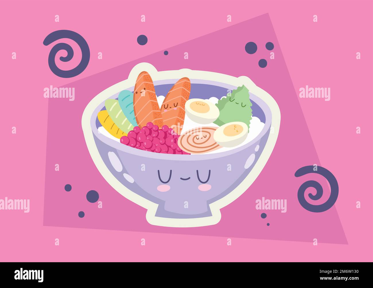 kawaii cute soup Stock Vector Image & Art - Alamy