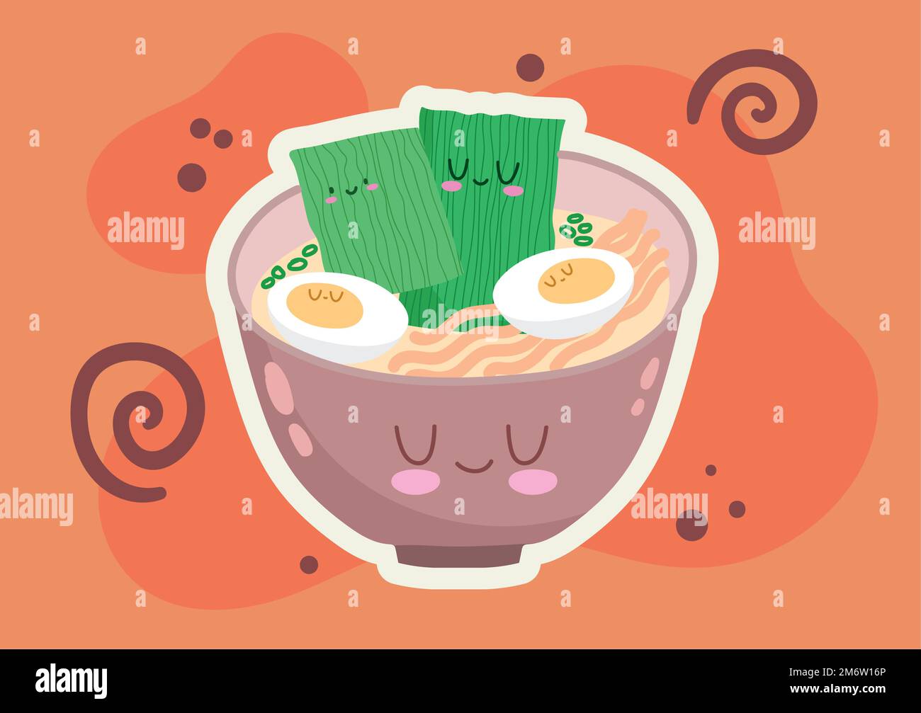 cute ramen kawaii Stock Vector Image & Art - Alamy