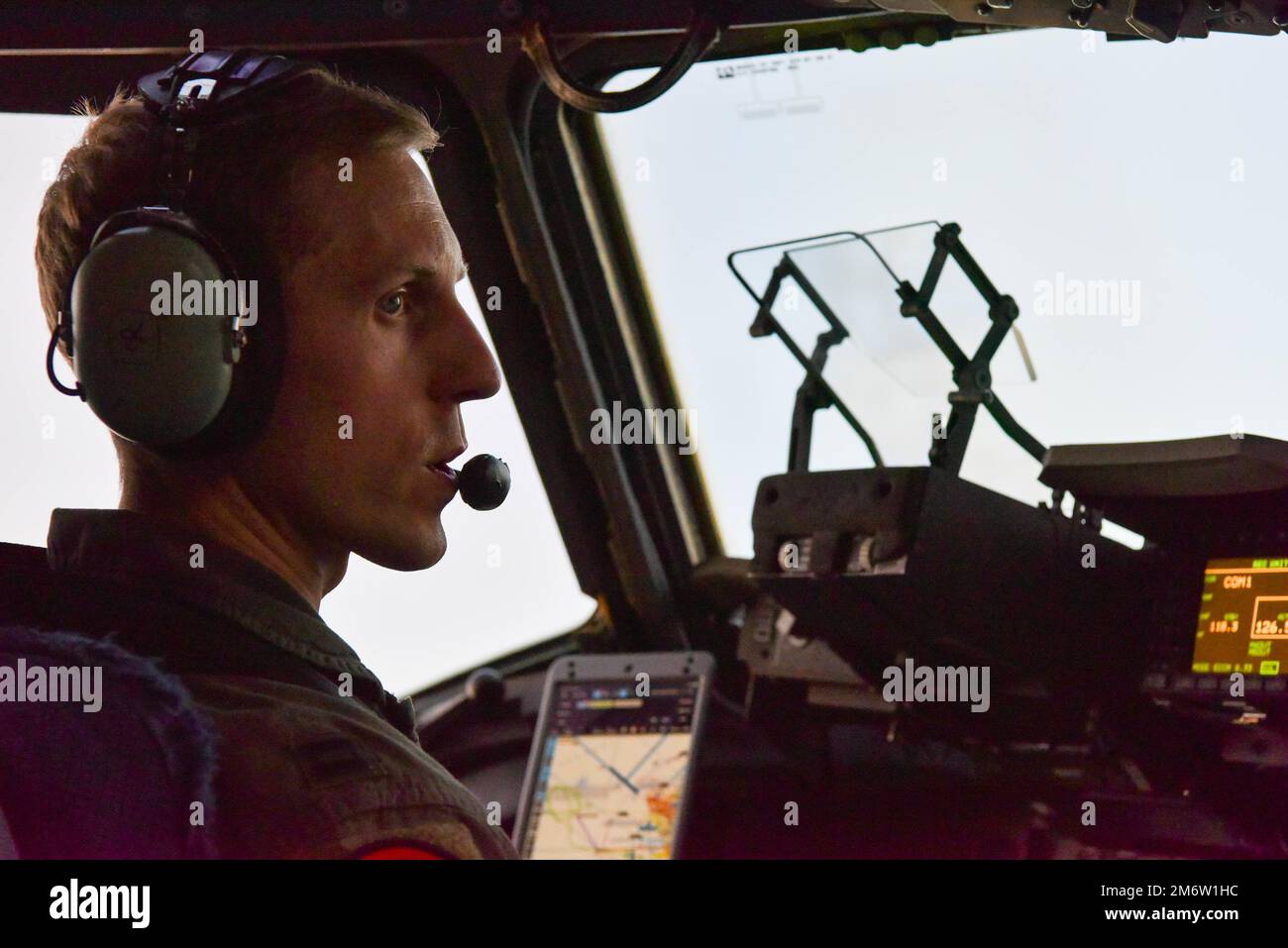 U.S. Air Force Capt. Christopher Abrahamsen, 535th Airlift Squadron ...