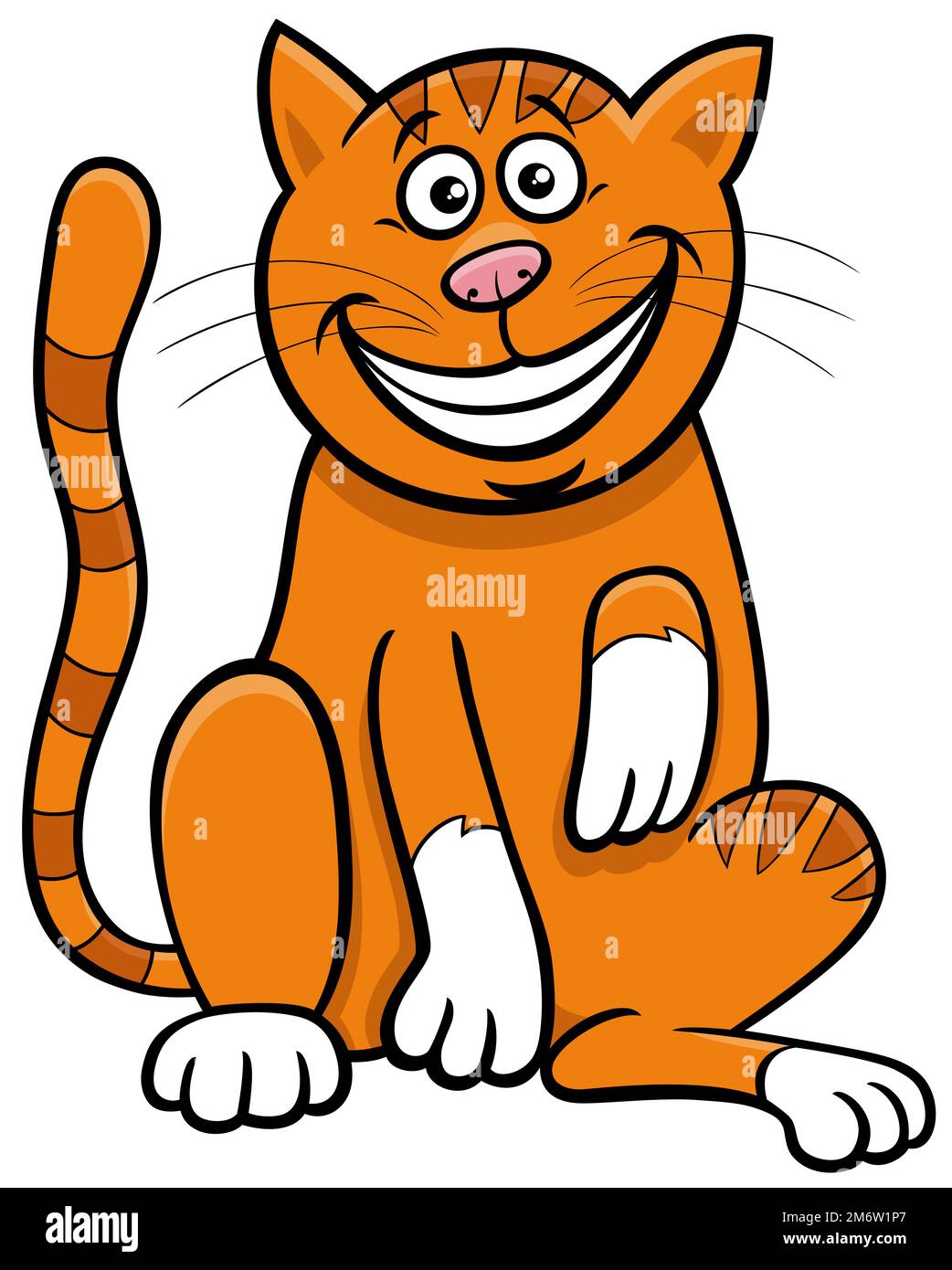 Kitten cartoon character hi-res stock photography and images - Alamy