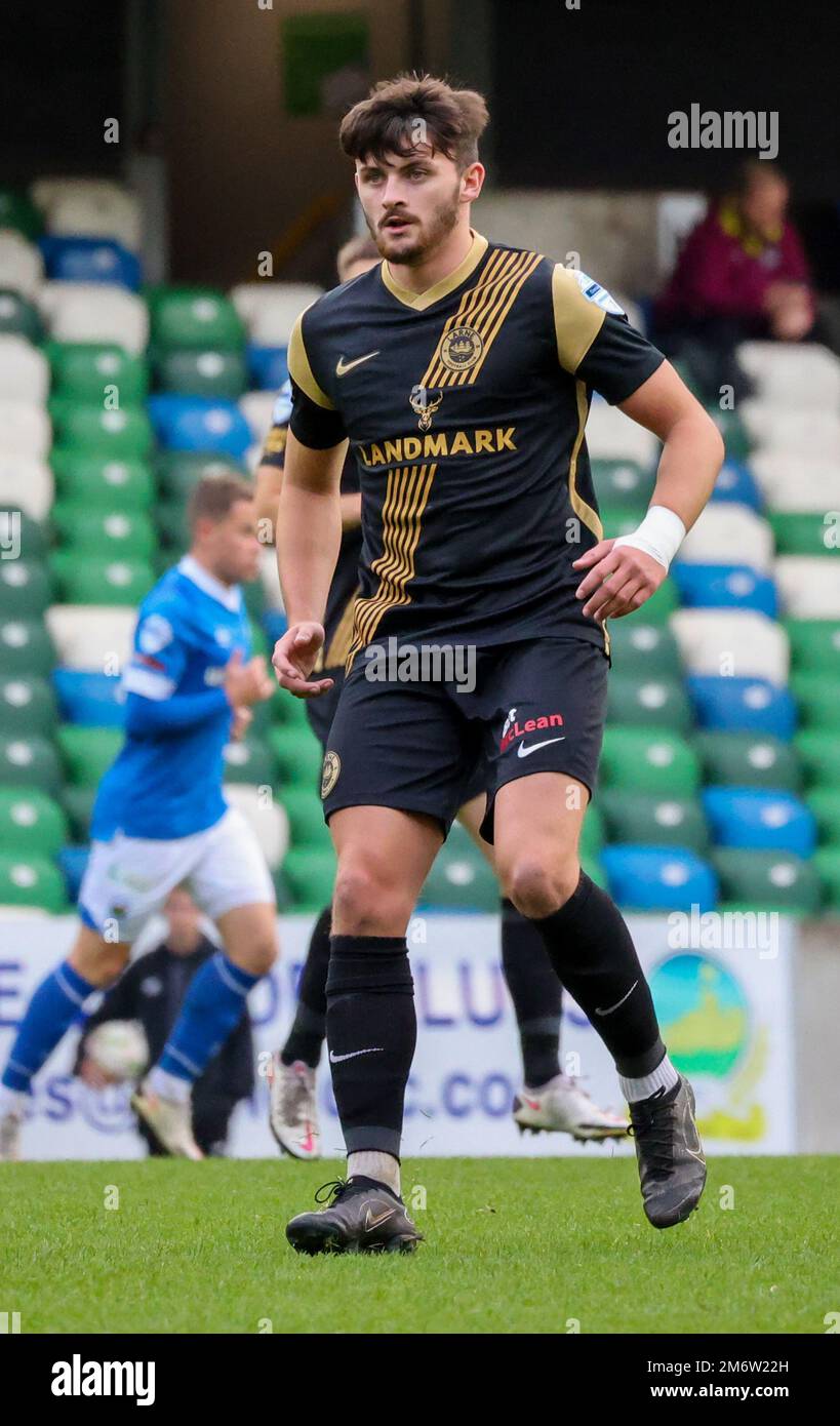 Windsor Park, Belfast, Northern Ireland, UK. 22 Oct 2022. Danske Bank ...
