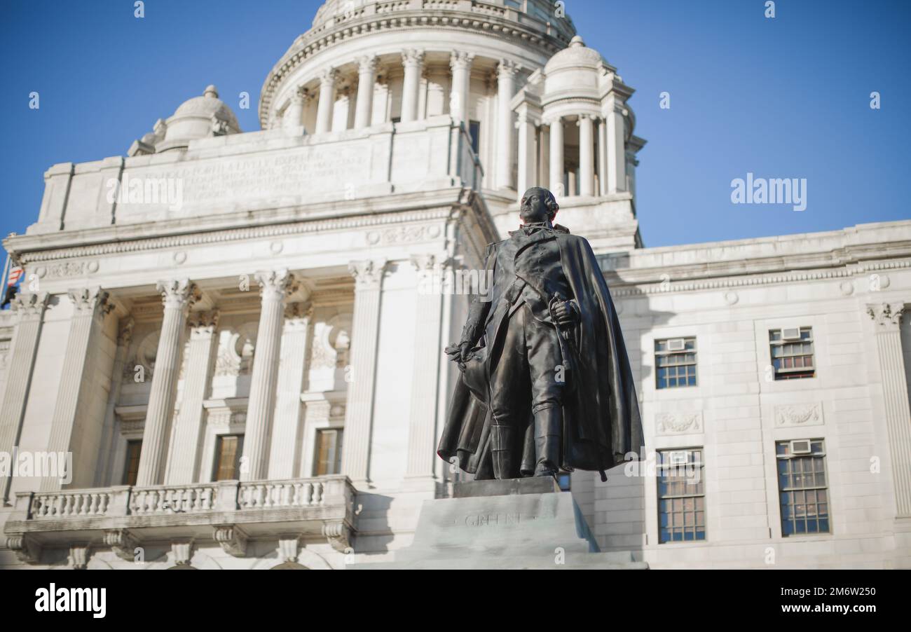 Rhode Island State House historical monument building capitol during ...