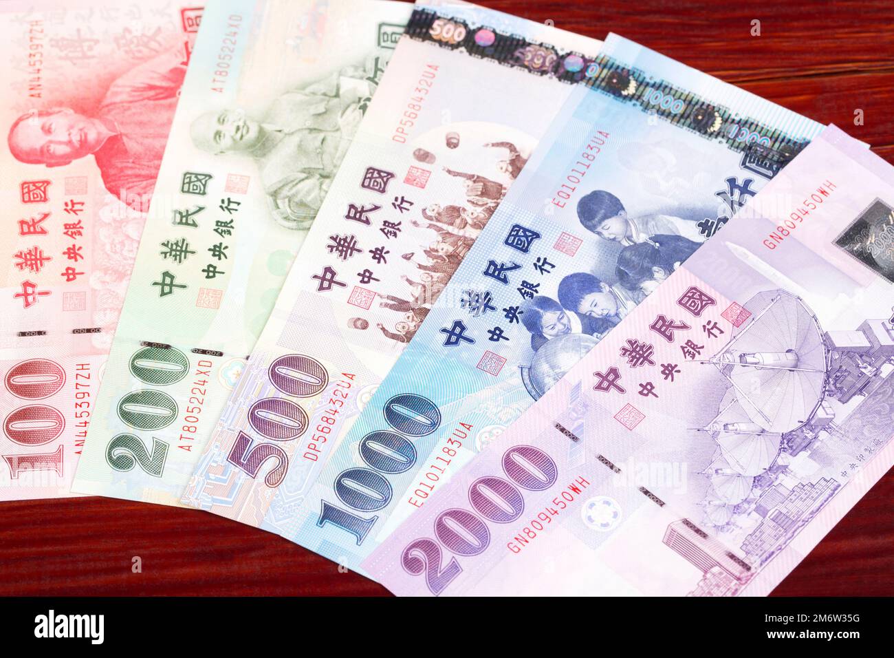 Taiwan dollar a business background Stock Photo - Alamy