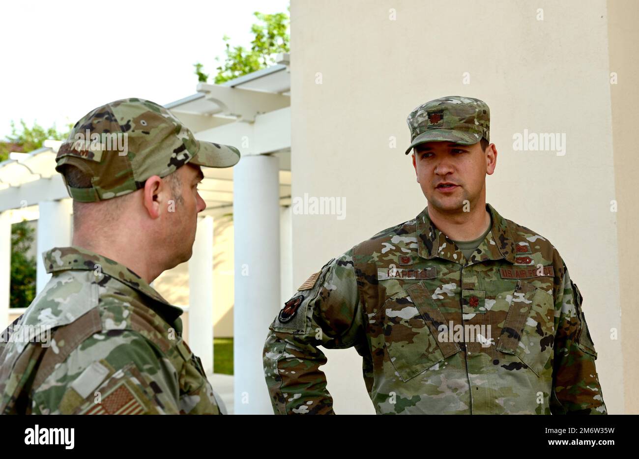 U.S. Air Force Maj. Phillip Kapets, 724th Air Mobility Squadron ...