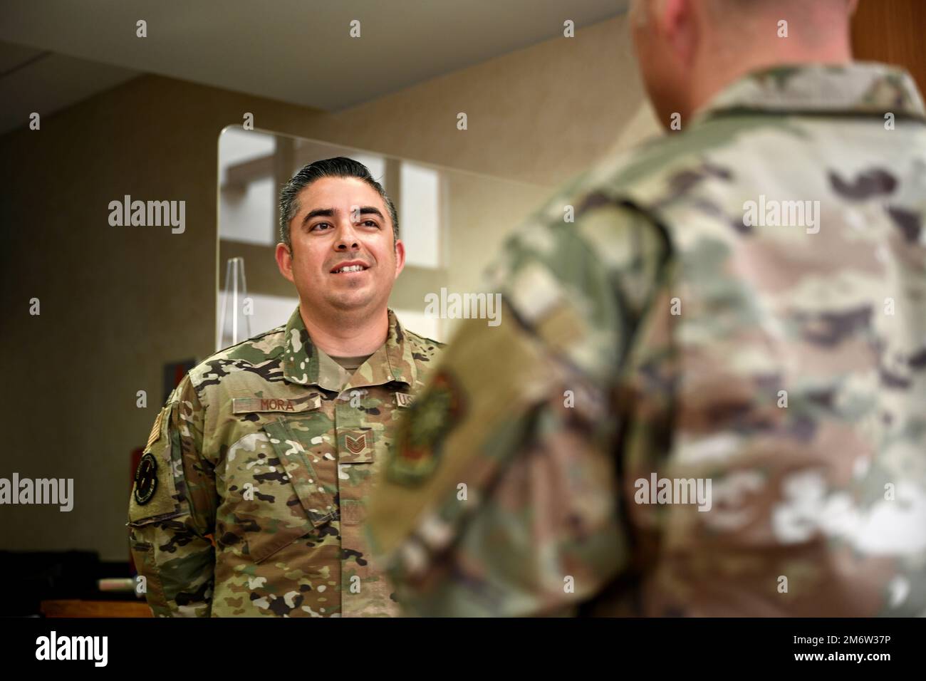 U.S. Air Force Tech. Sgt. Eduardo Mora, 724th Air Mobility Squadron non ...
