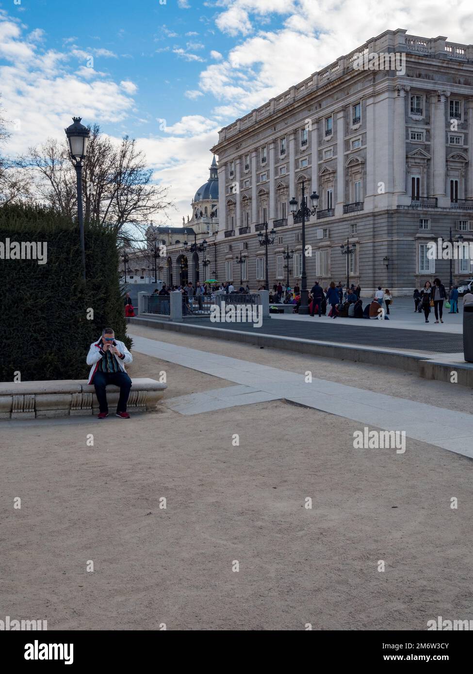 Paseo del Prado, Madrid, Spain Stock Photo - Alamy
