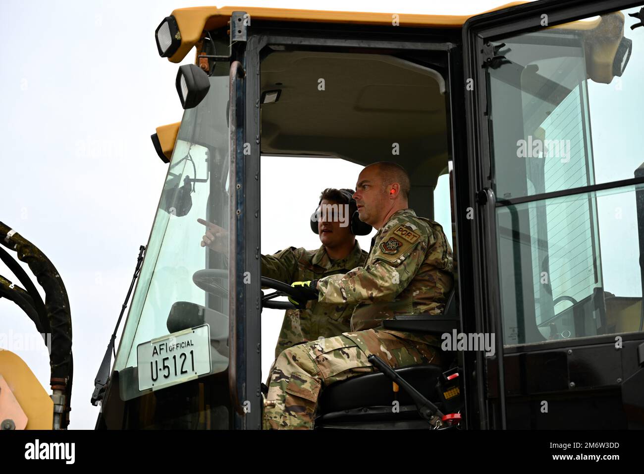U.S. Air Force Airman 1st Class Clayton Hammerich, 724th Air Mobility ...