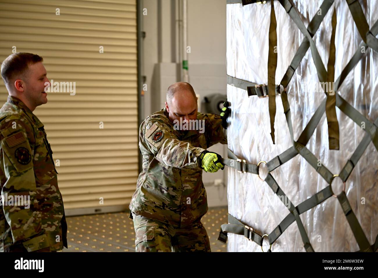 U.S. Air Force Chief Master Sgt. Jeremiah Grisham, 521st Air Mobility ...