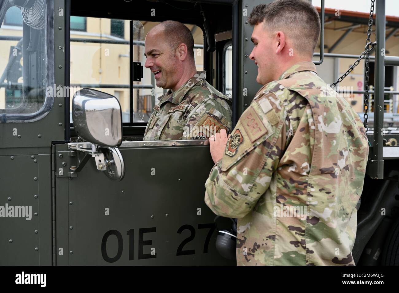 U.S. Air Force Airman 1st Class Clayton Hammerich, 724th Air Mobility ...