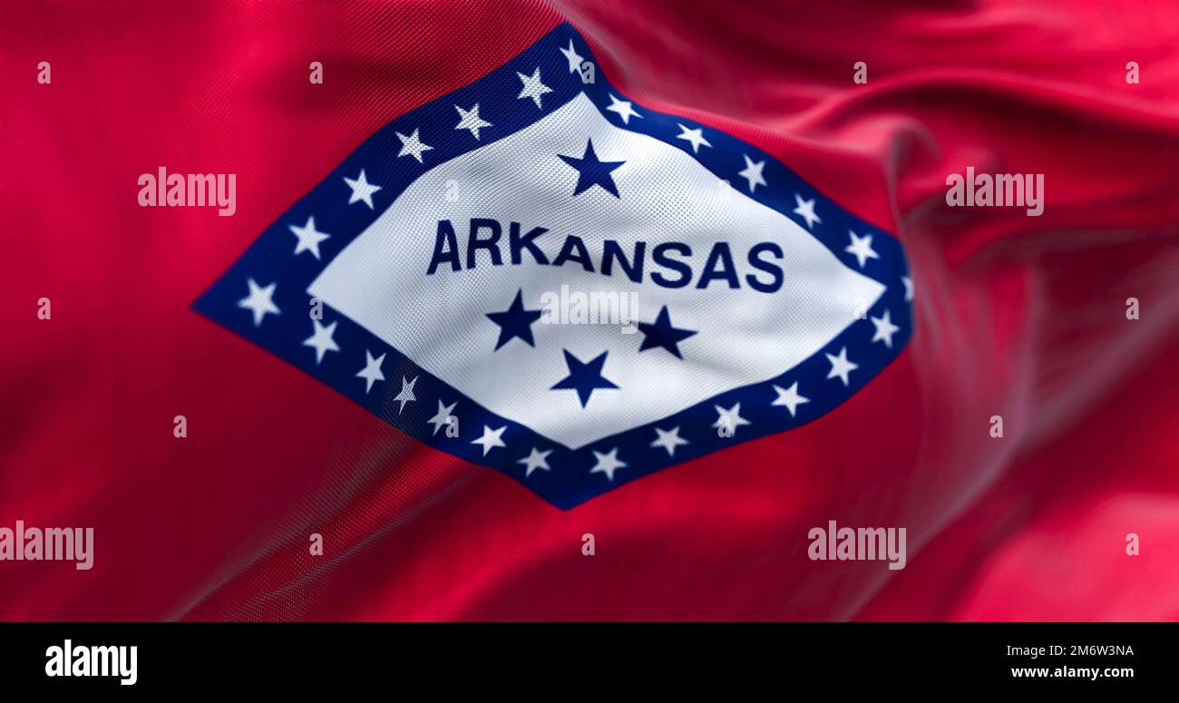 Arkansas state flag hi-res stock photography and images - Alamy